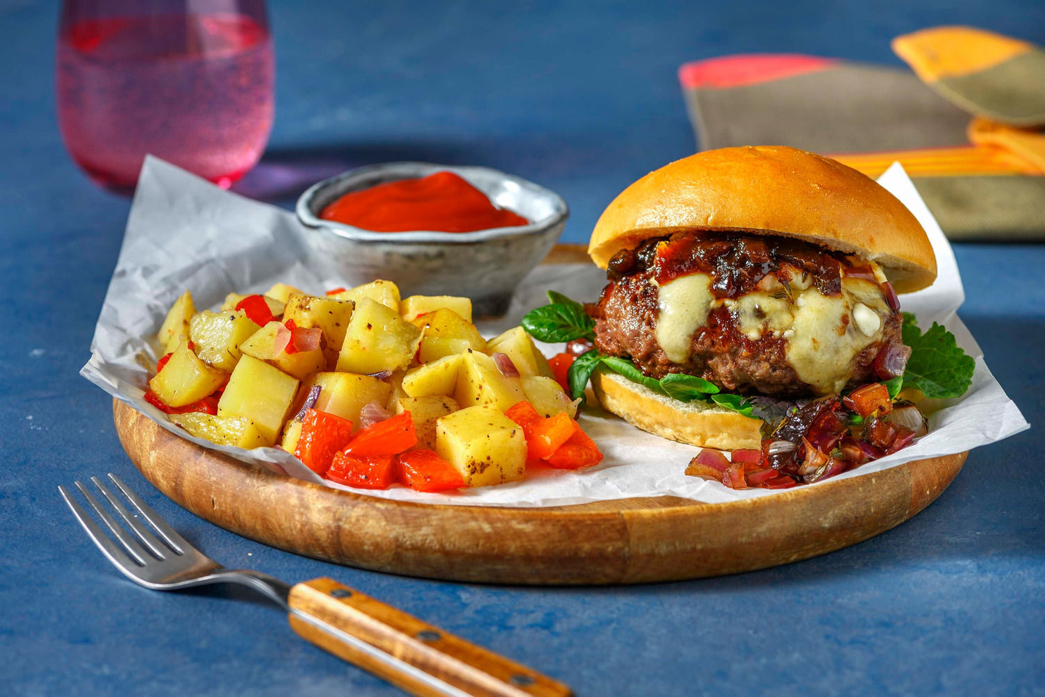 Prime Rib Cheeseburger Recipe | HelloFresh