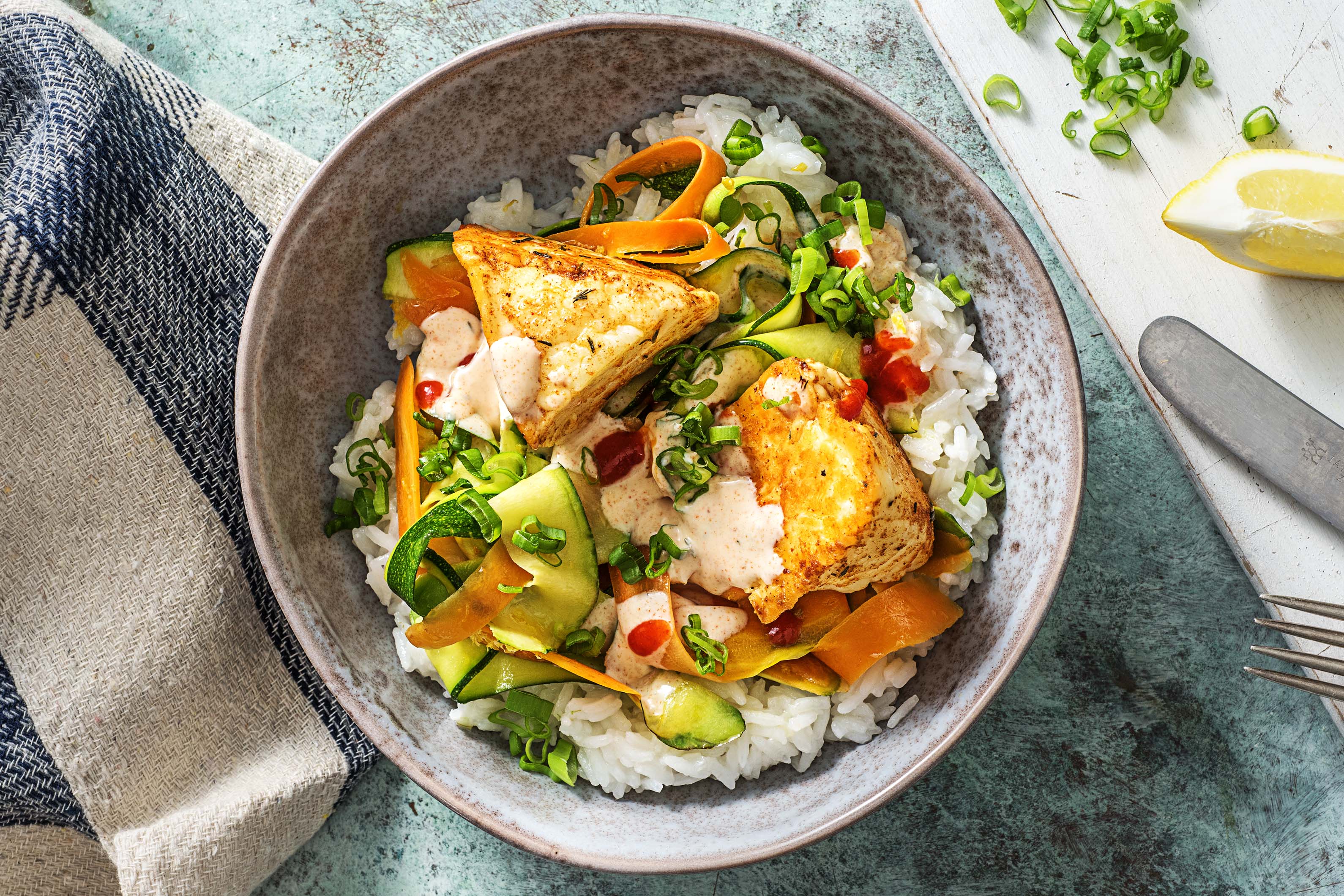 Fried Cheese with Harissa Recipe | HelloFresh