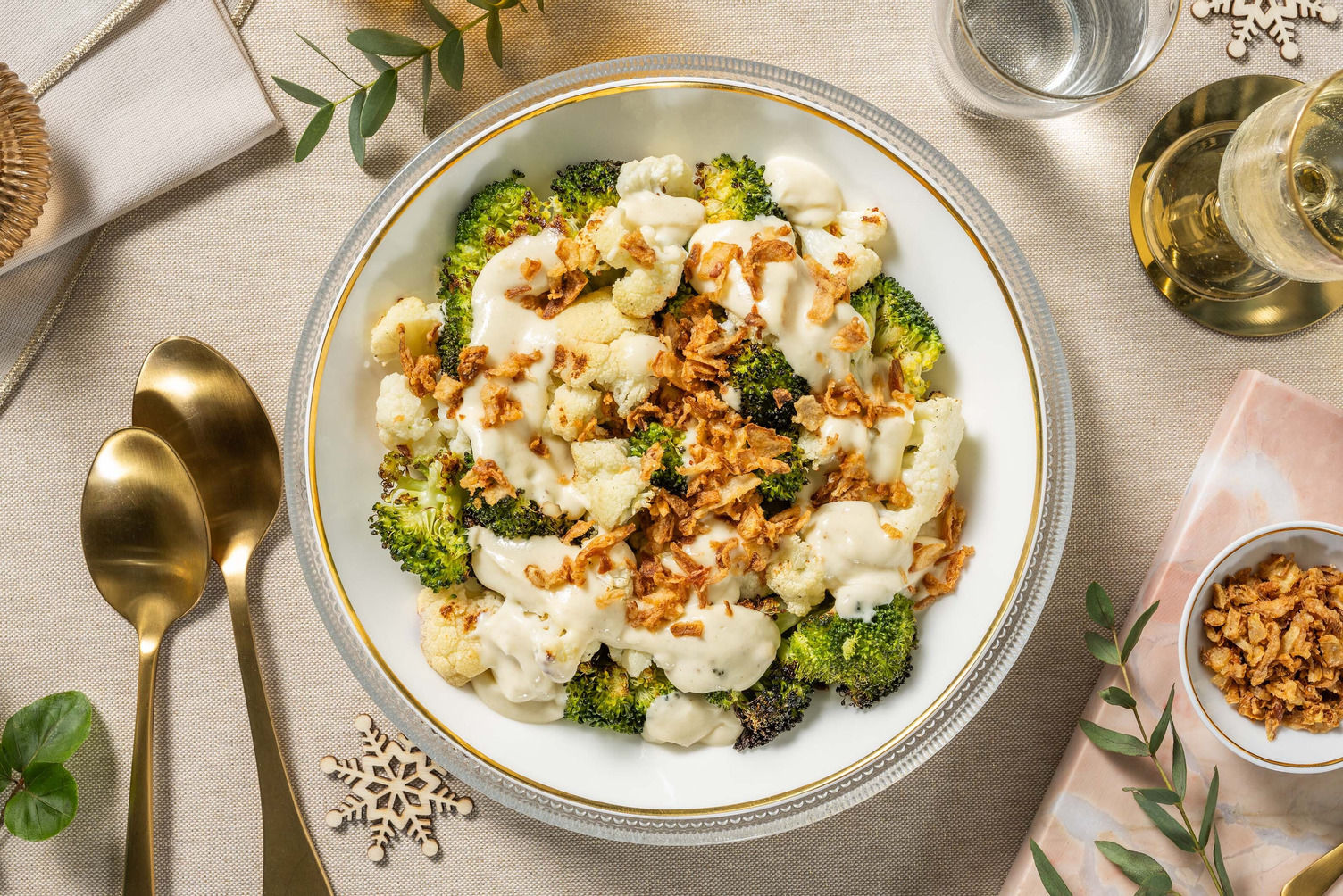 Roasted Broccoli and Cauliflower Recipe | HelloFresh