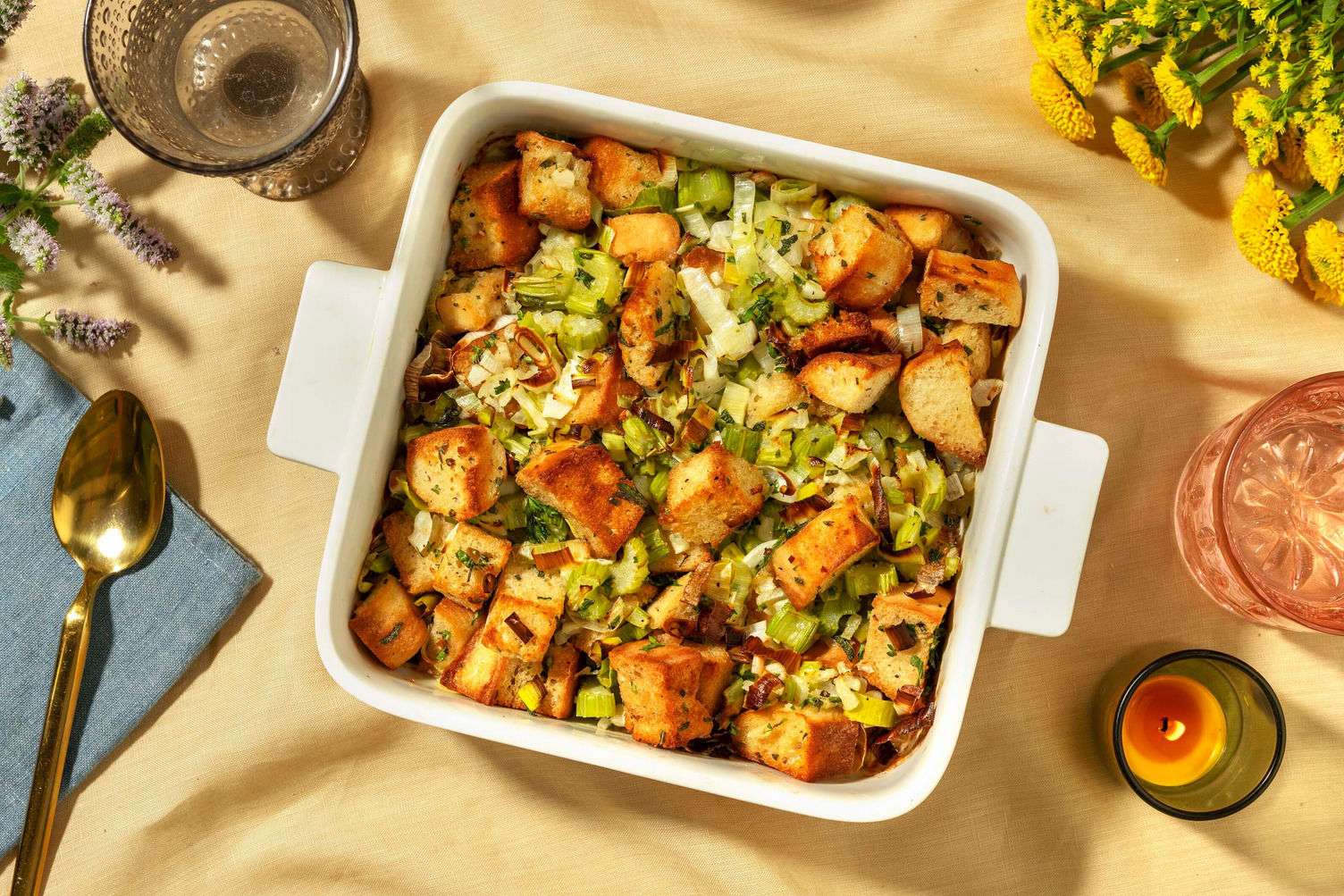 Traditional Sage and Thyme Dressing Recipe | HelloFresh