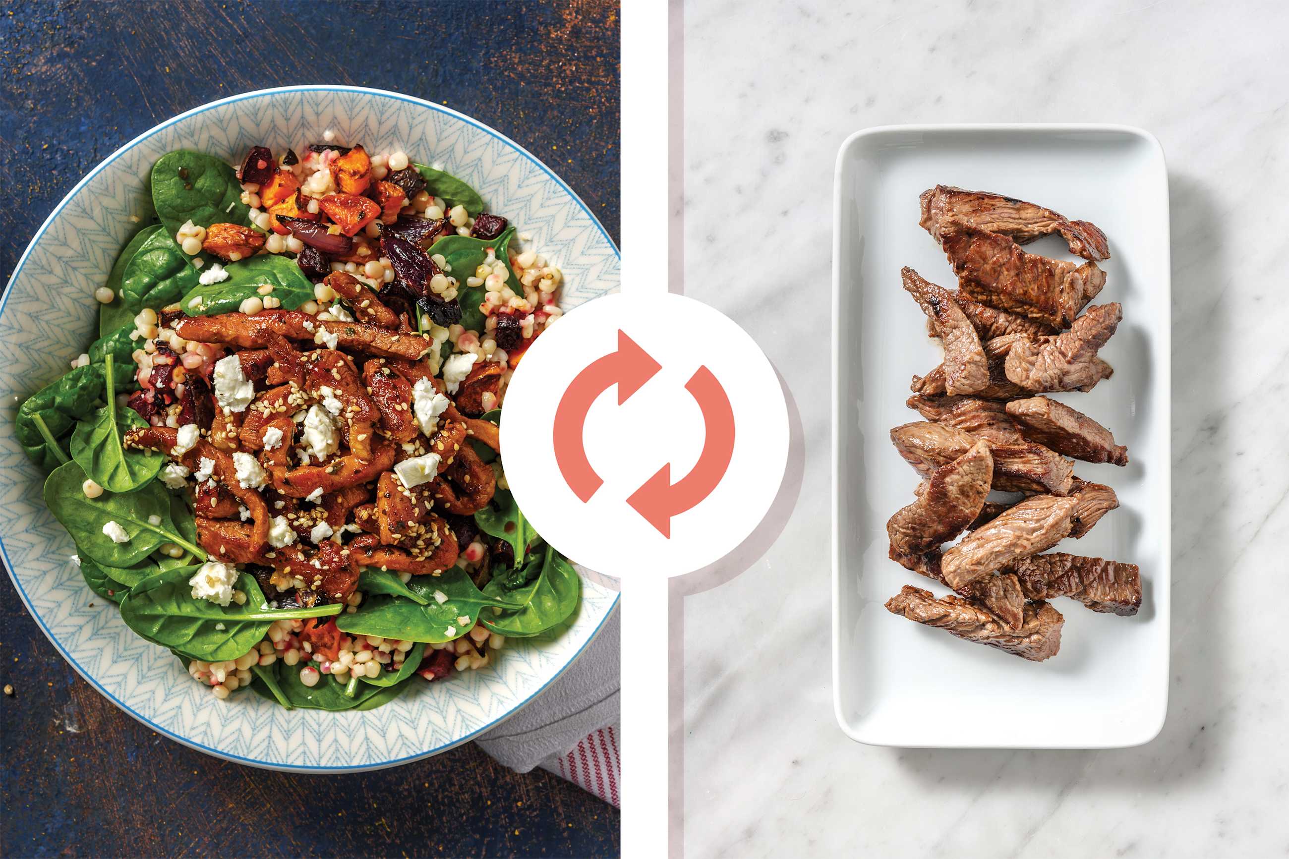 Herbed Honey & Sesame-Coated Beef Recipe | HelloFresh