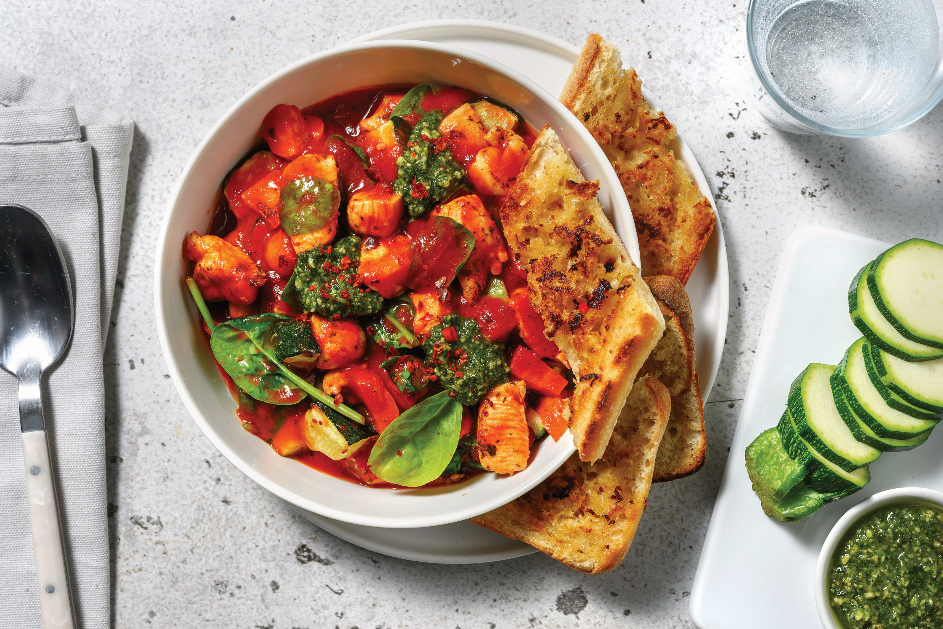 Herby Chicken & Veggie Tomato Stew Recipe | HelloFresh