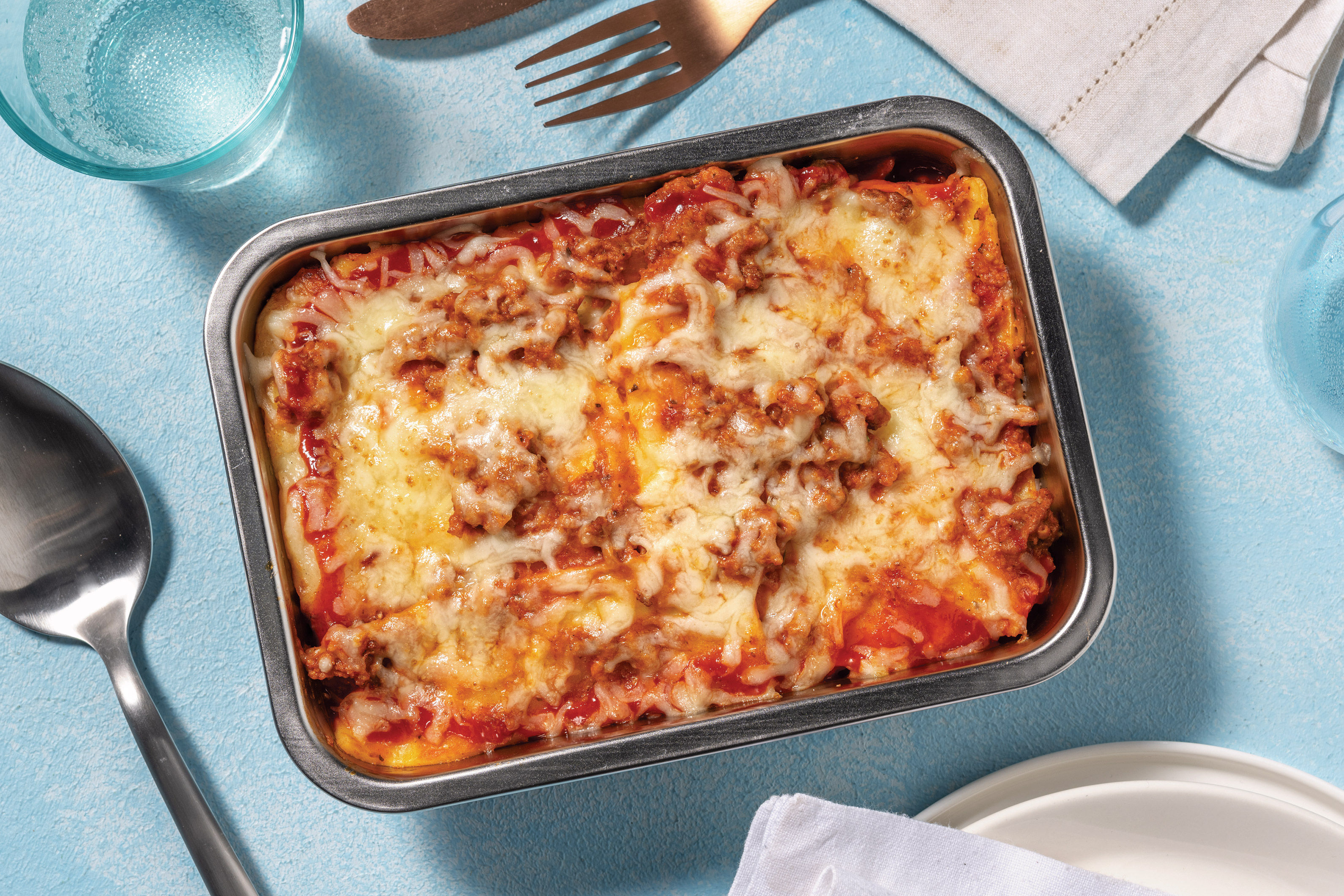 Oven-Ready Cheesy Beef Lasagne Recipe | HelloFresh
