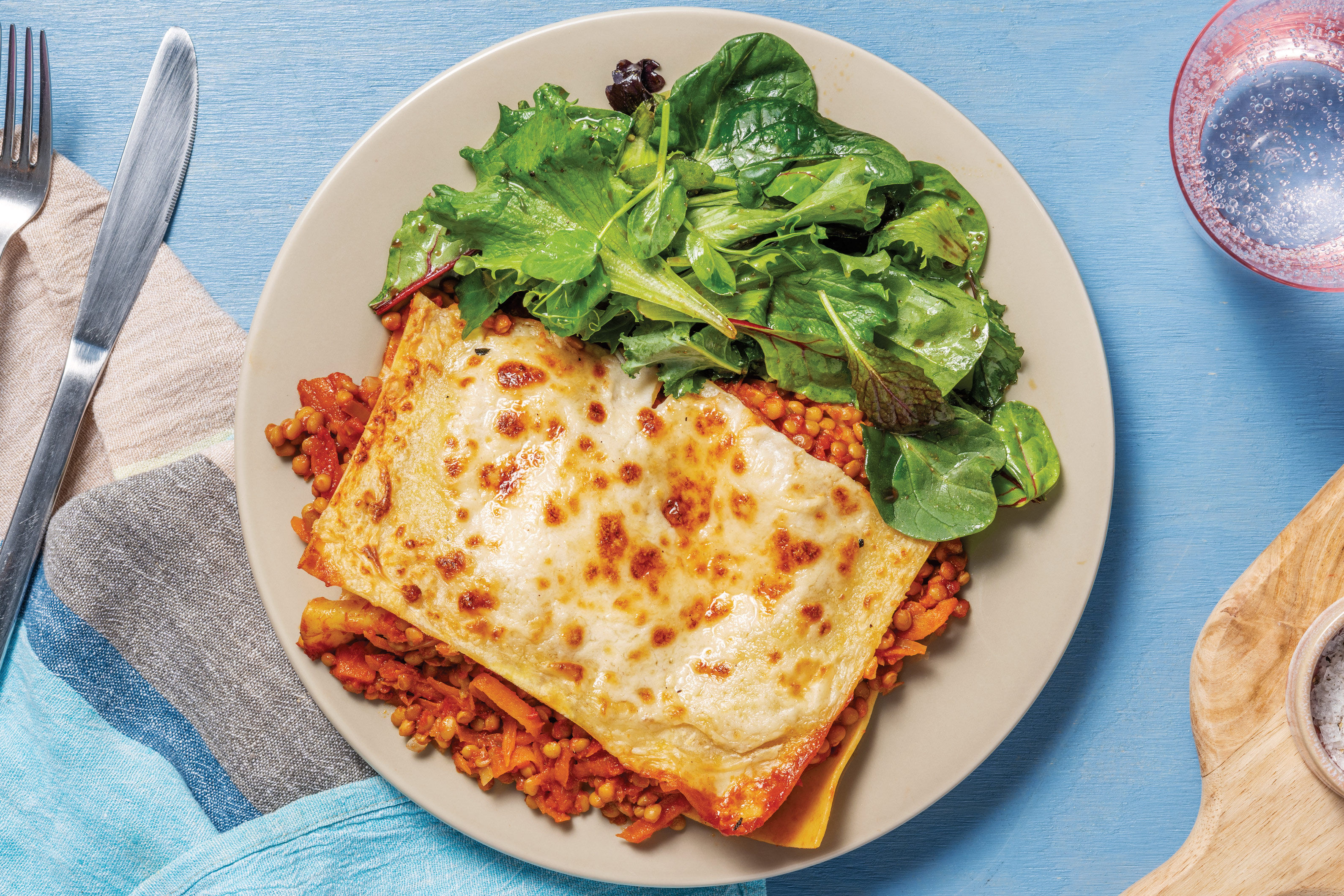 Hidden Veggie & Lentil Lasagne Recipe | HelloFresh