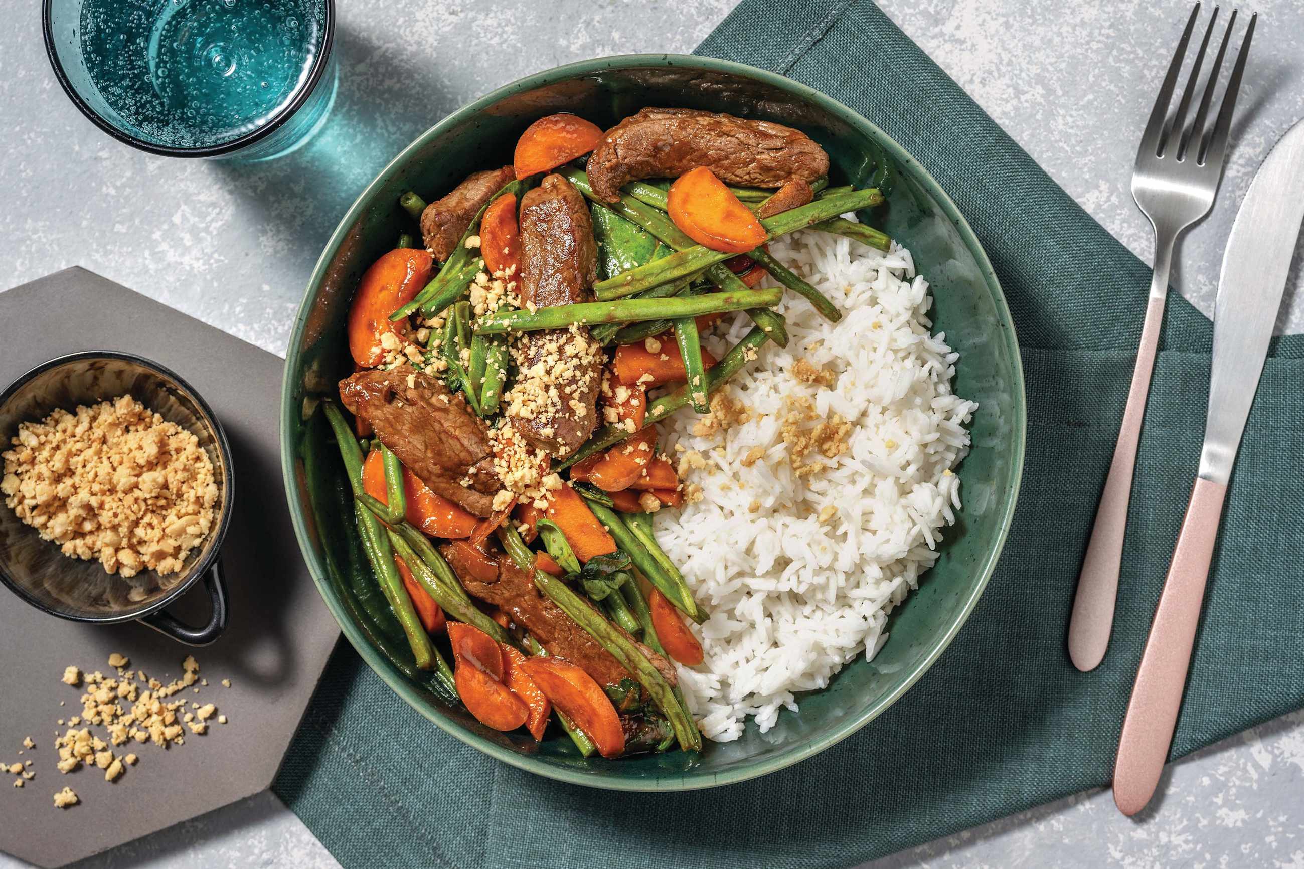 Easy Hoisin Ginger Beef & Veggie Stir-Fry Recipe | HelloFresh