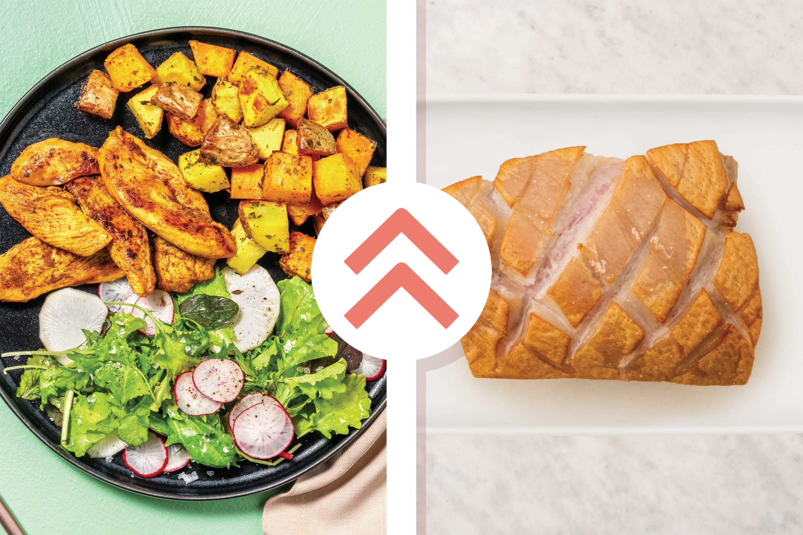 Homestyle Pork Belly & Roasted Pumpkin Recipe | HelloFresh