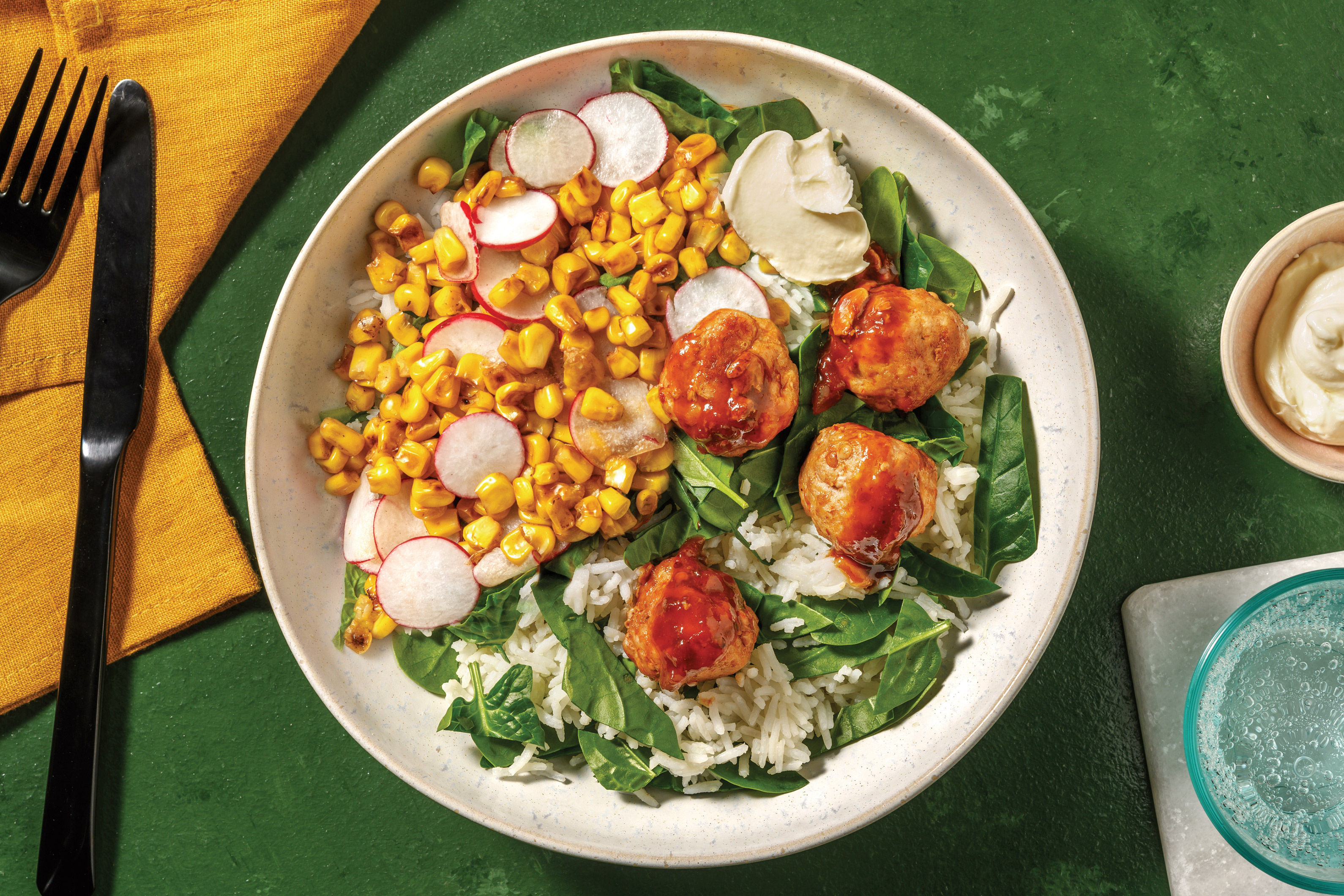 Enchilada-Glazed Meatballs Recipe | HelloFresh