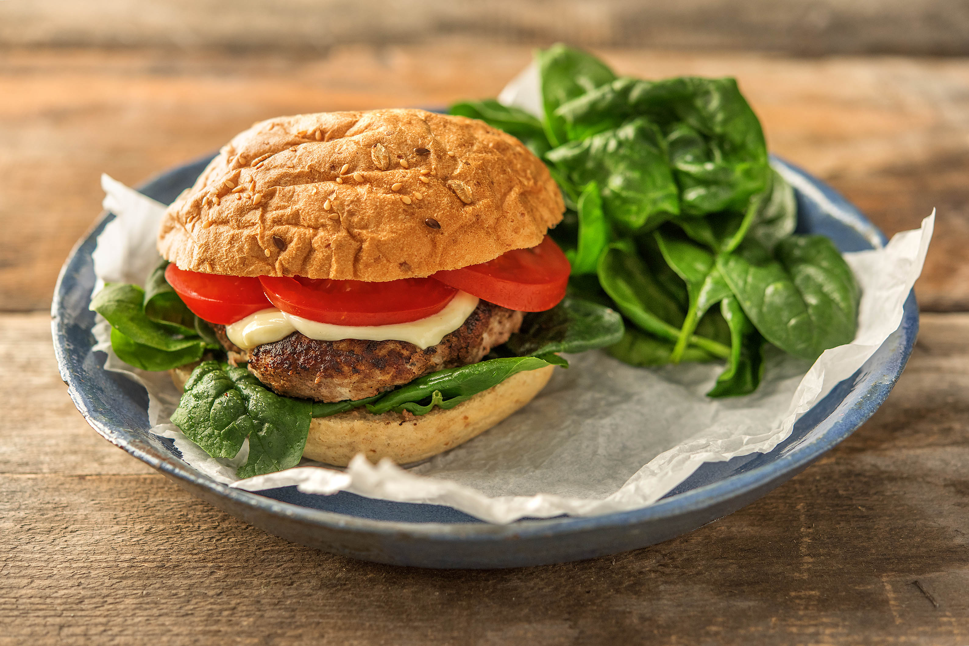 Honey Dijon Beef & Salad Burgers Recipe | HelloFresh