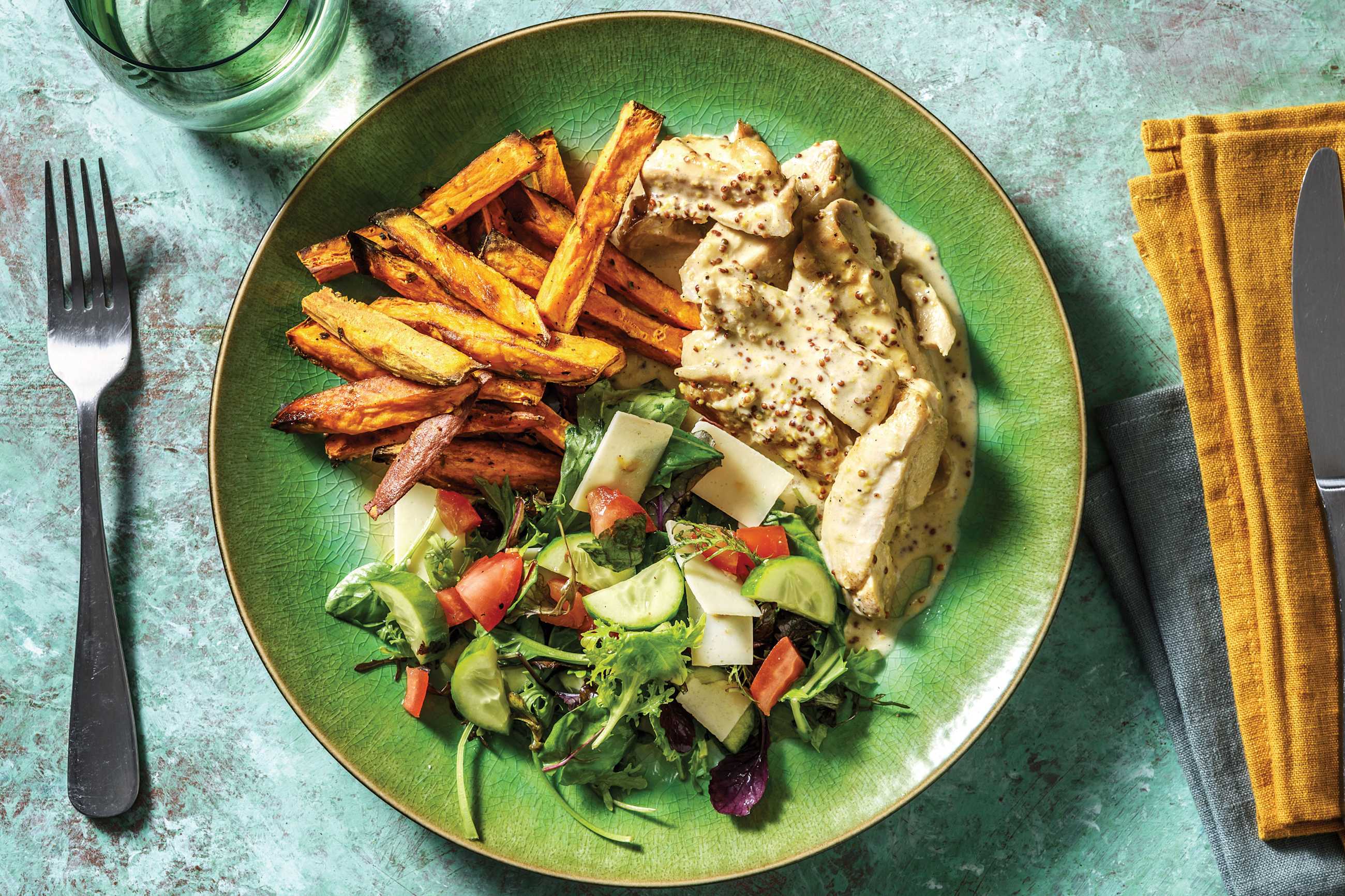 Creamy Honey Mustard Chicken Recipe | HelloFresh