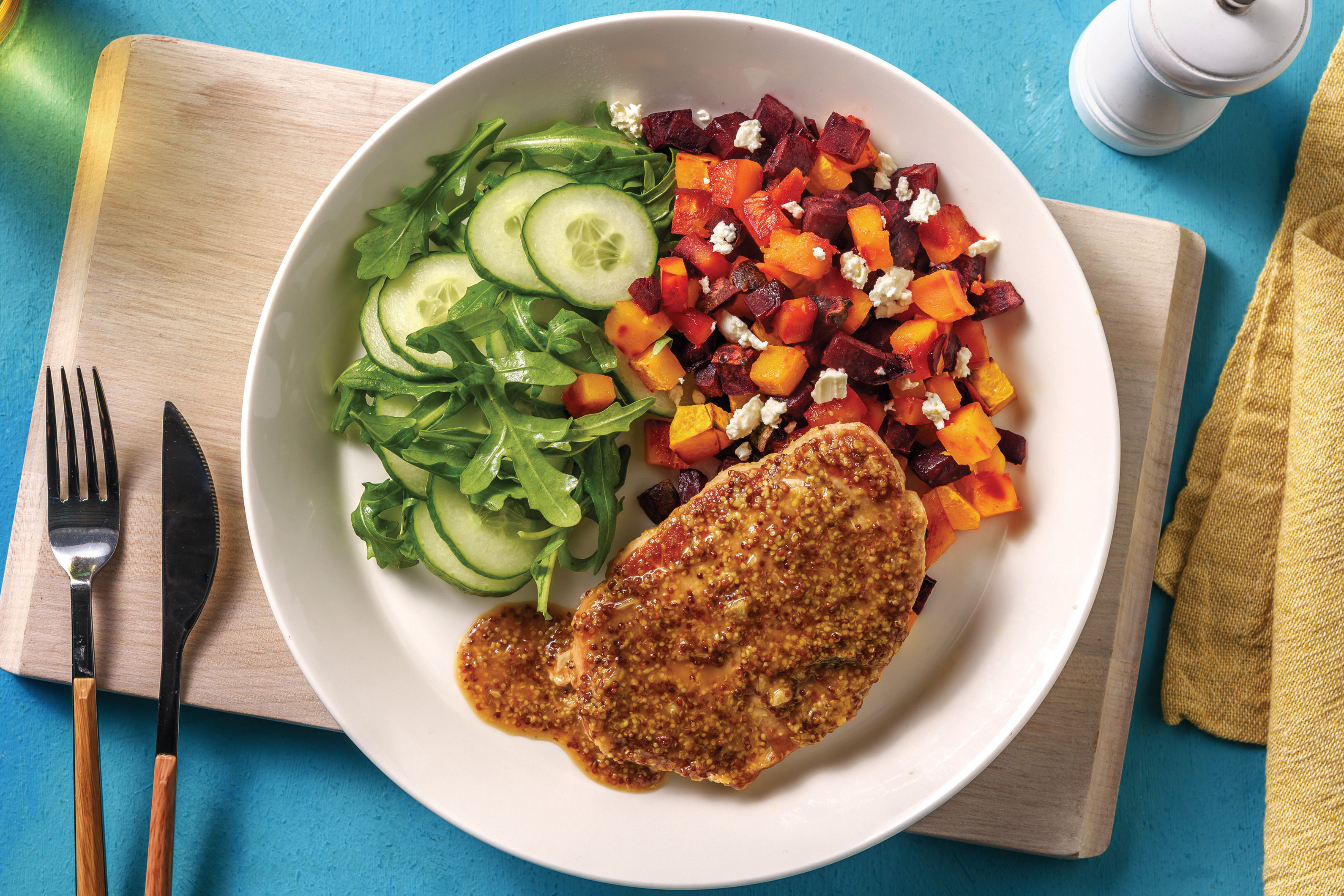 Easy Pork & Honey Mustard Glaze Recipe | HelloFresh