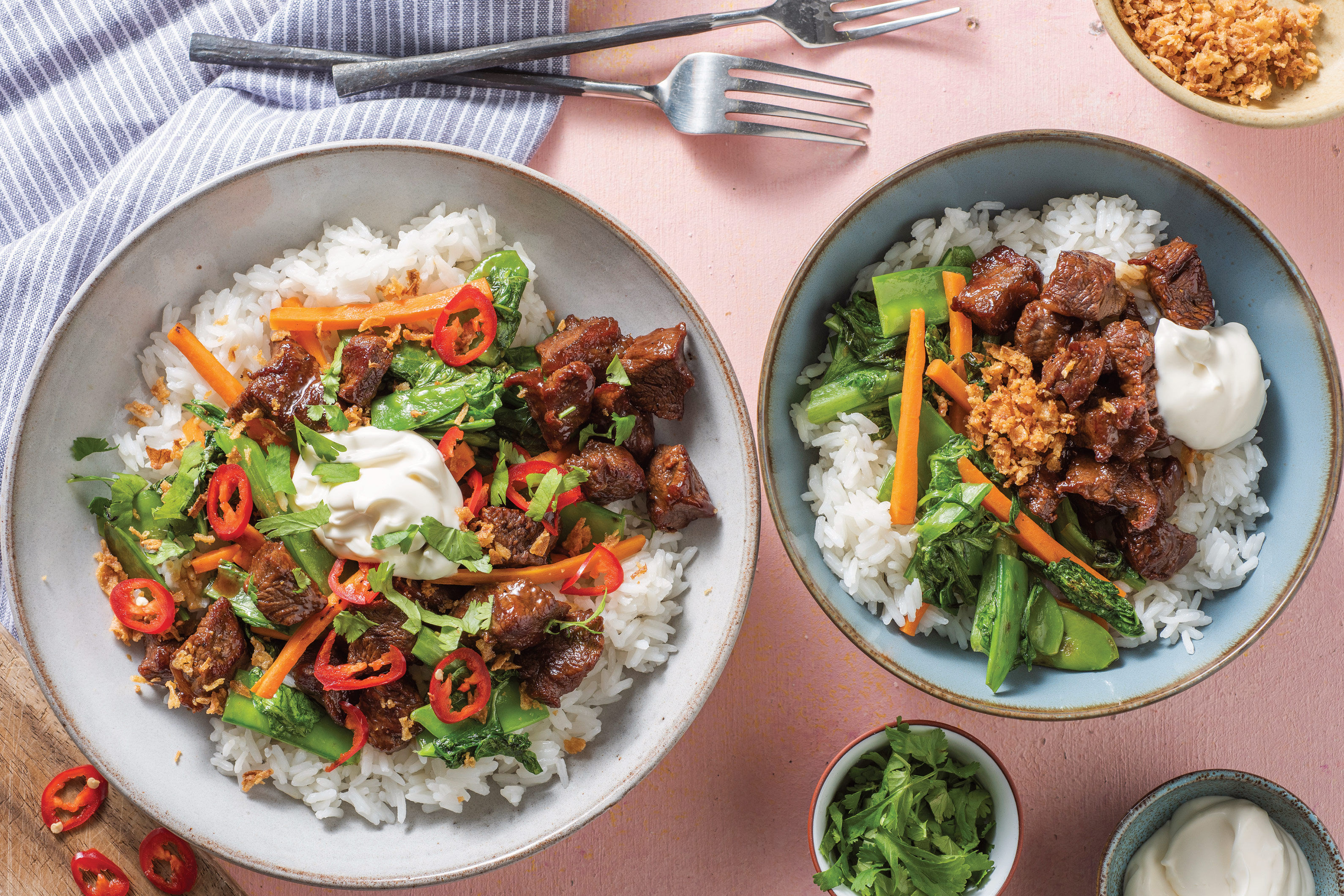 Honey-Soy Ginger Beef Bowl Recipe | HelloFresh