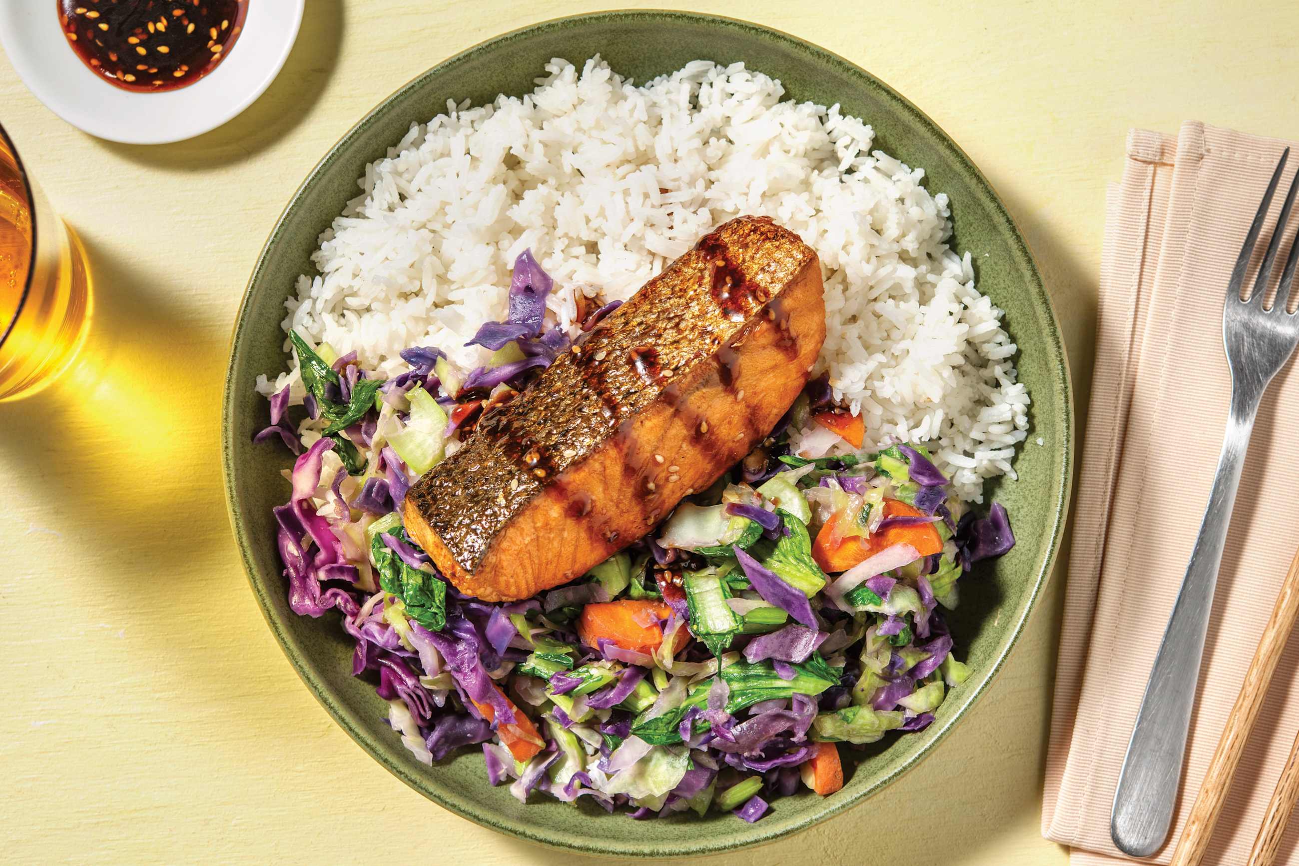 Honey-Soy Glazed Salmon Recipe | HelloFresh