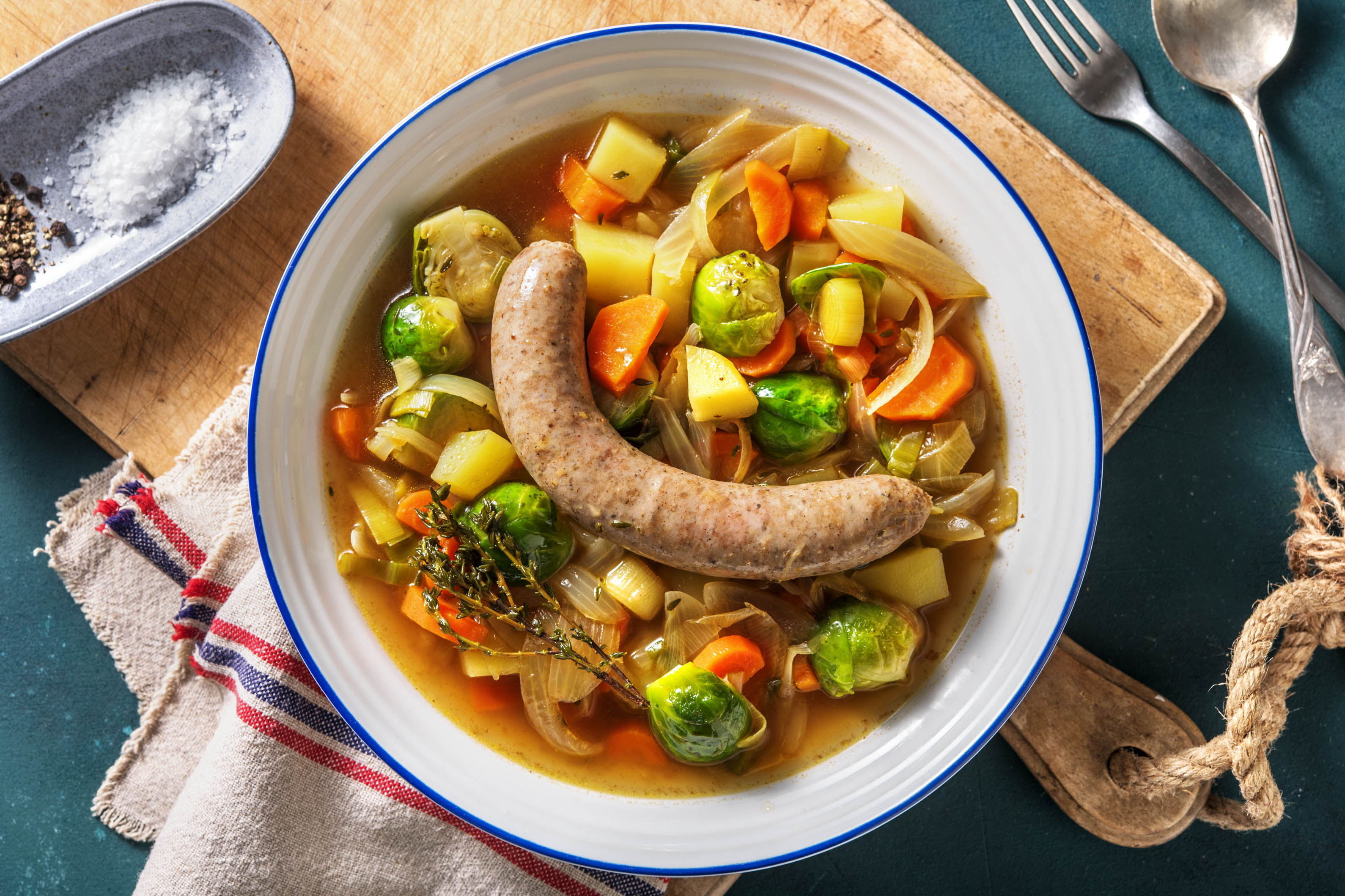 Hutsepot met boerenworst Recept | HelloFresh