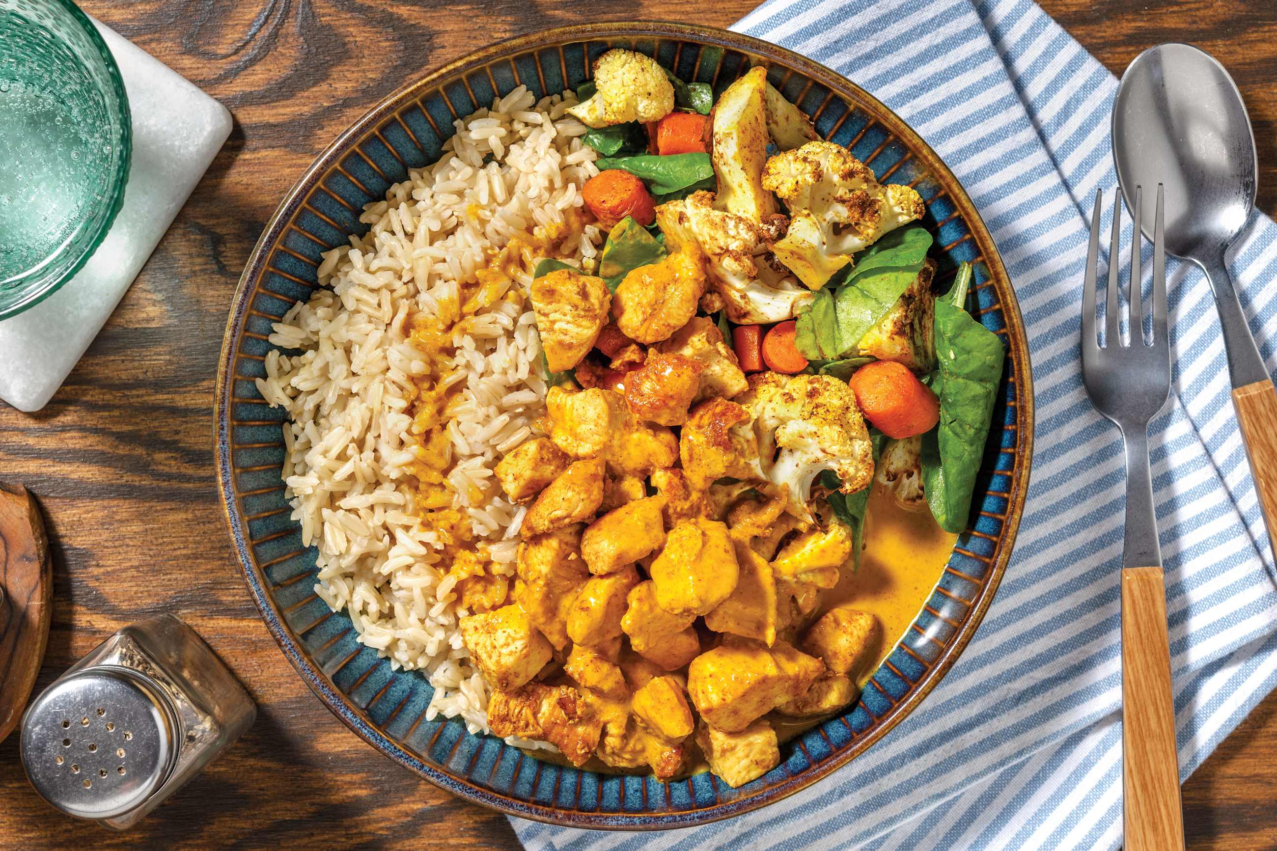 Indian Chicken & Masala Coconut Sauce Recipe | HelloFresh