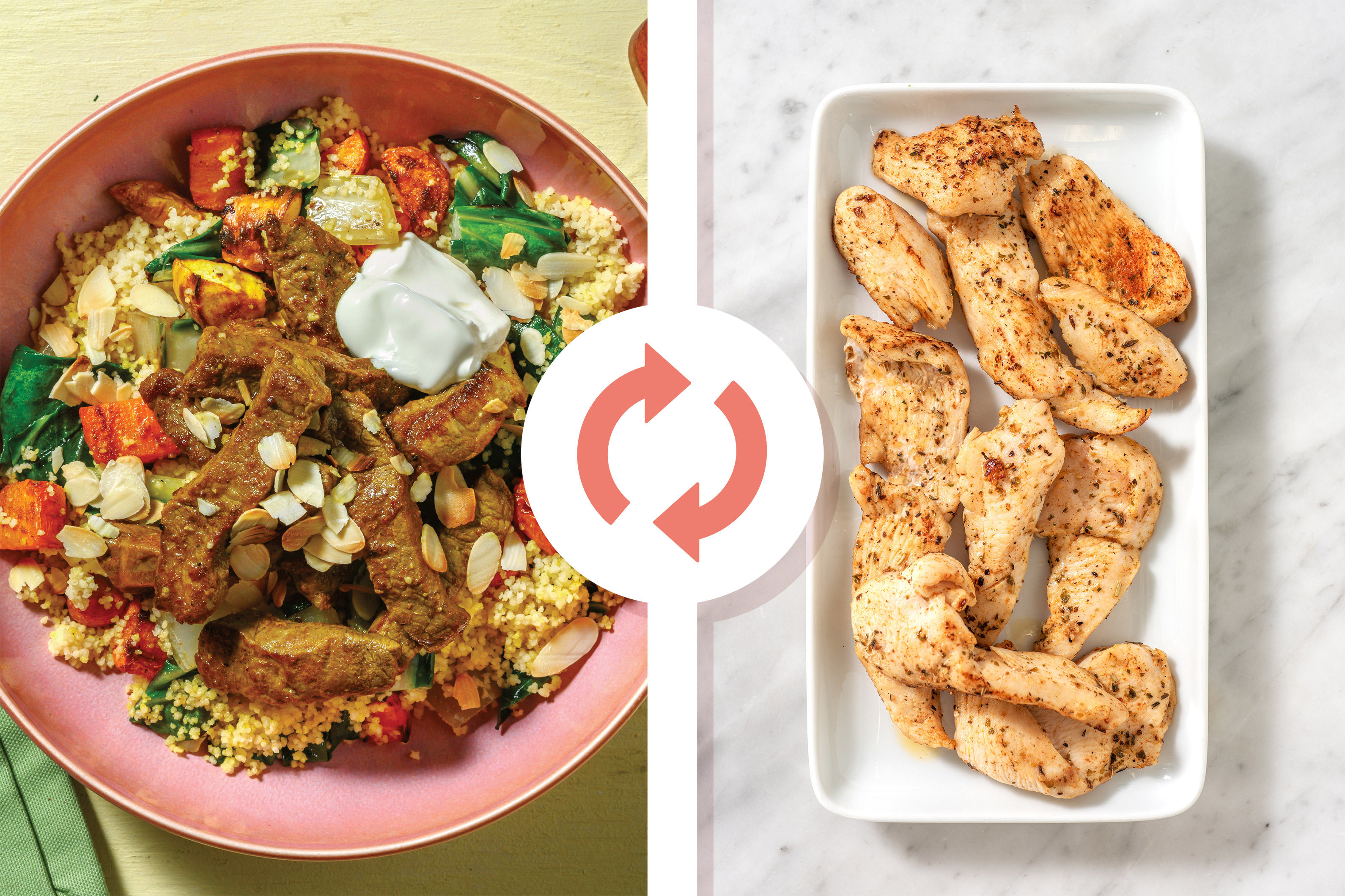 Indian Chicken Strips & Veggie-Packed Couscous Recipe | HelloFresh