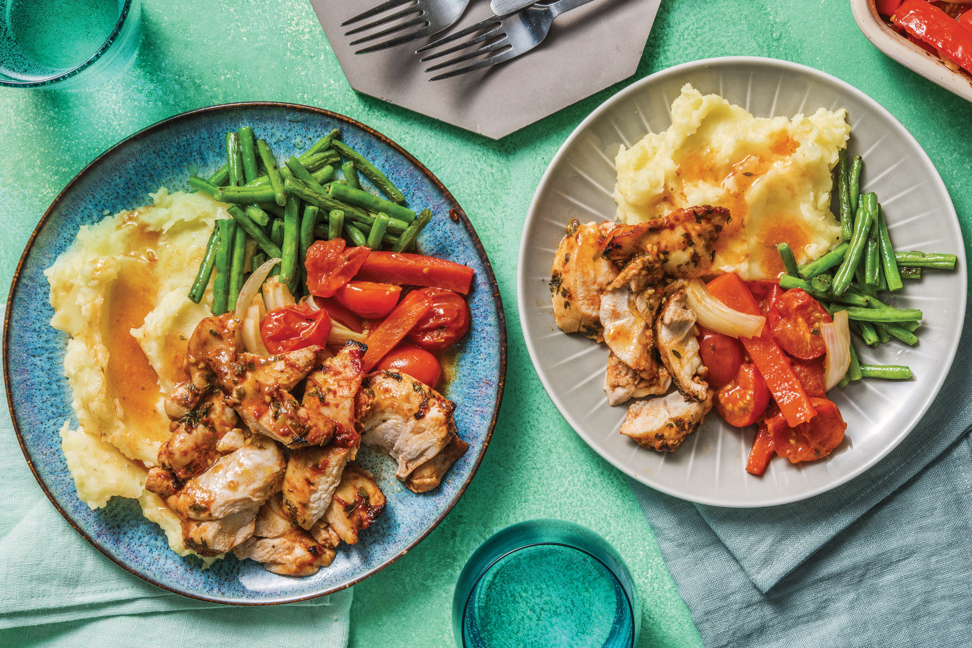 Italian Chicken & Veggie Traybake Recipe | HelloFresh