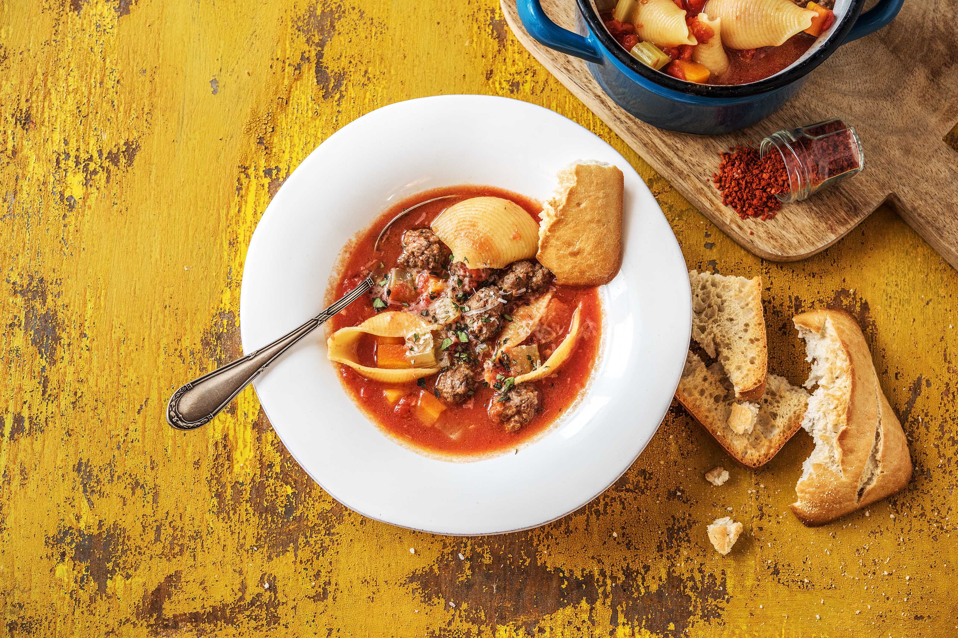 Italian Polpetti Soup Recipe | HelloFresh