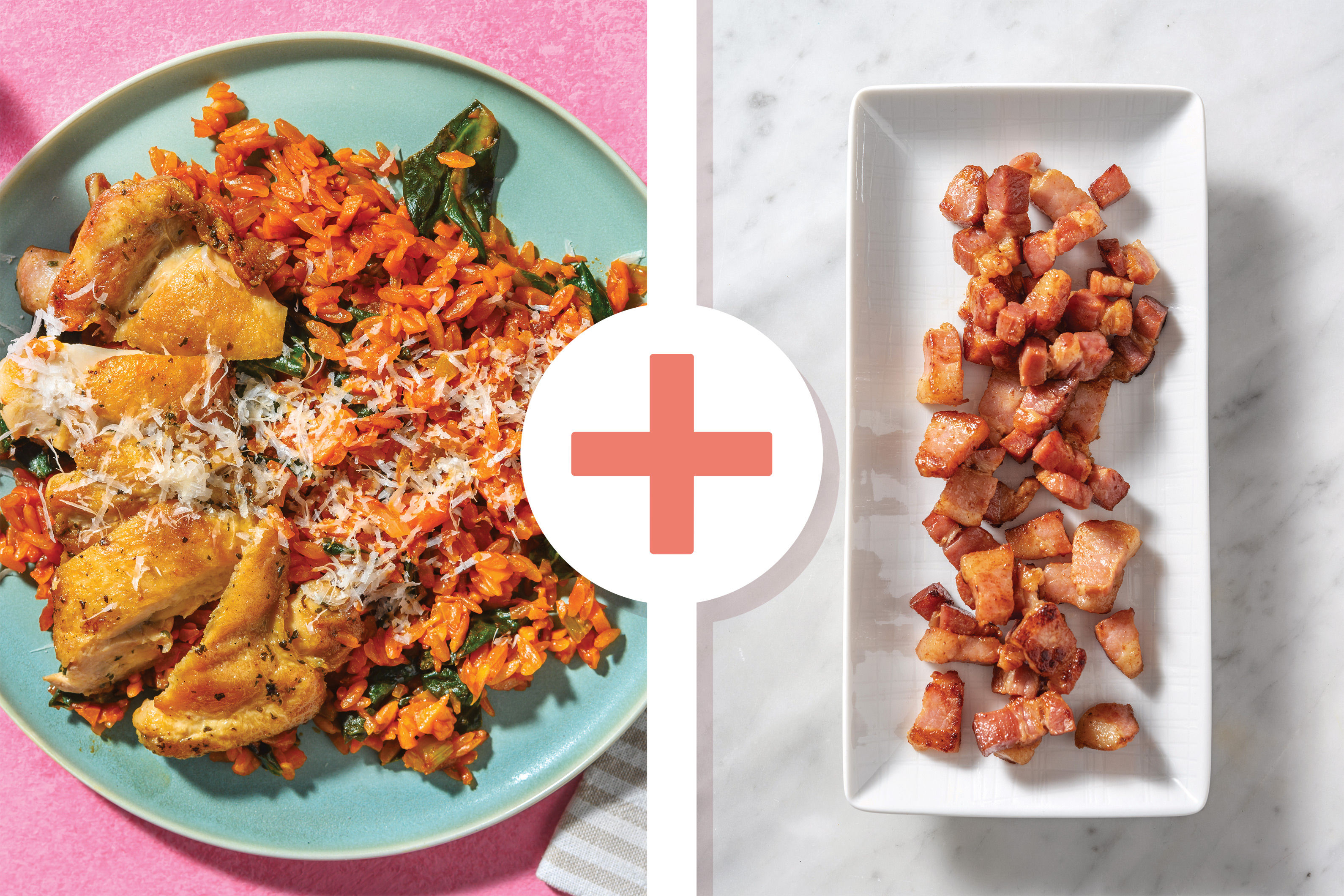 Easy Italian-Style Chicken & Bacon Risoni Bake Recipe | HelloFresh