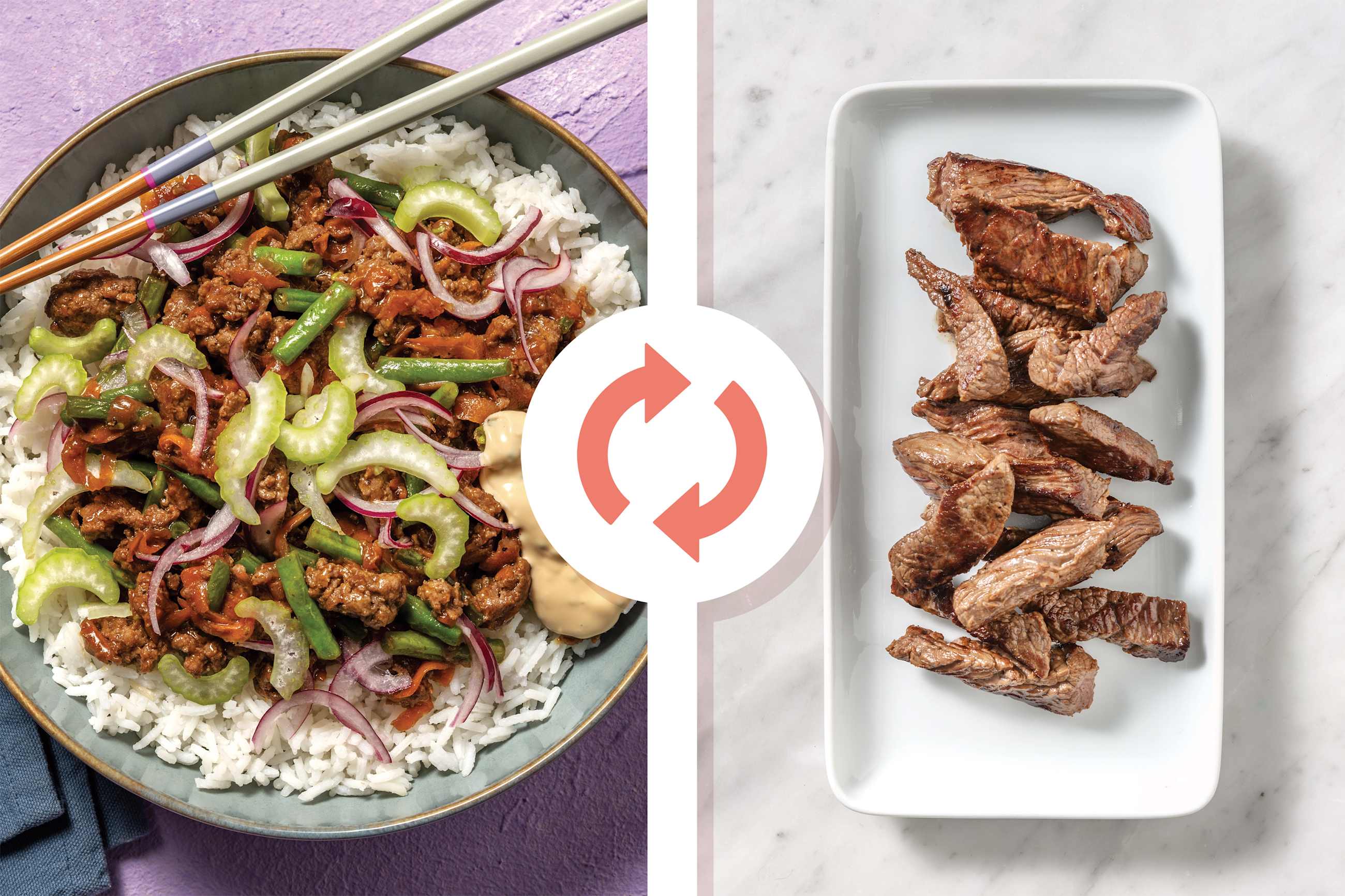 Japanese-Style Beef Strip Rice Bowl Recipe | HelloFresh