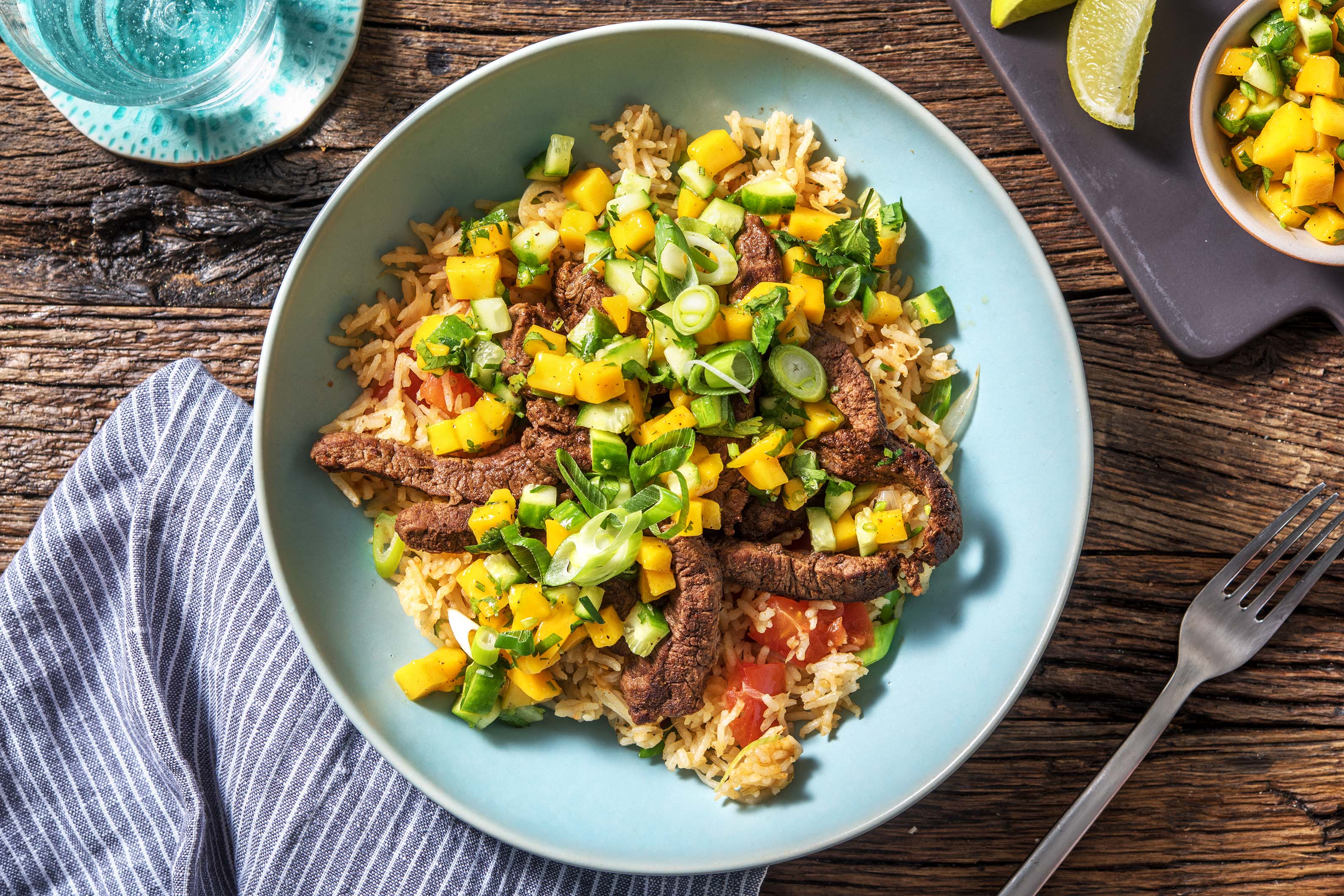 Jerk-Spiced Beef Bowl Recipe | HelloFresh