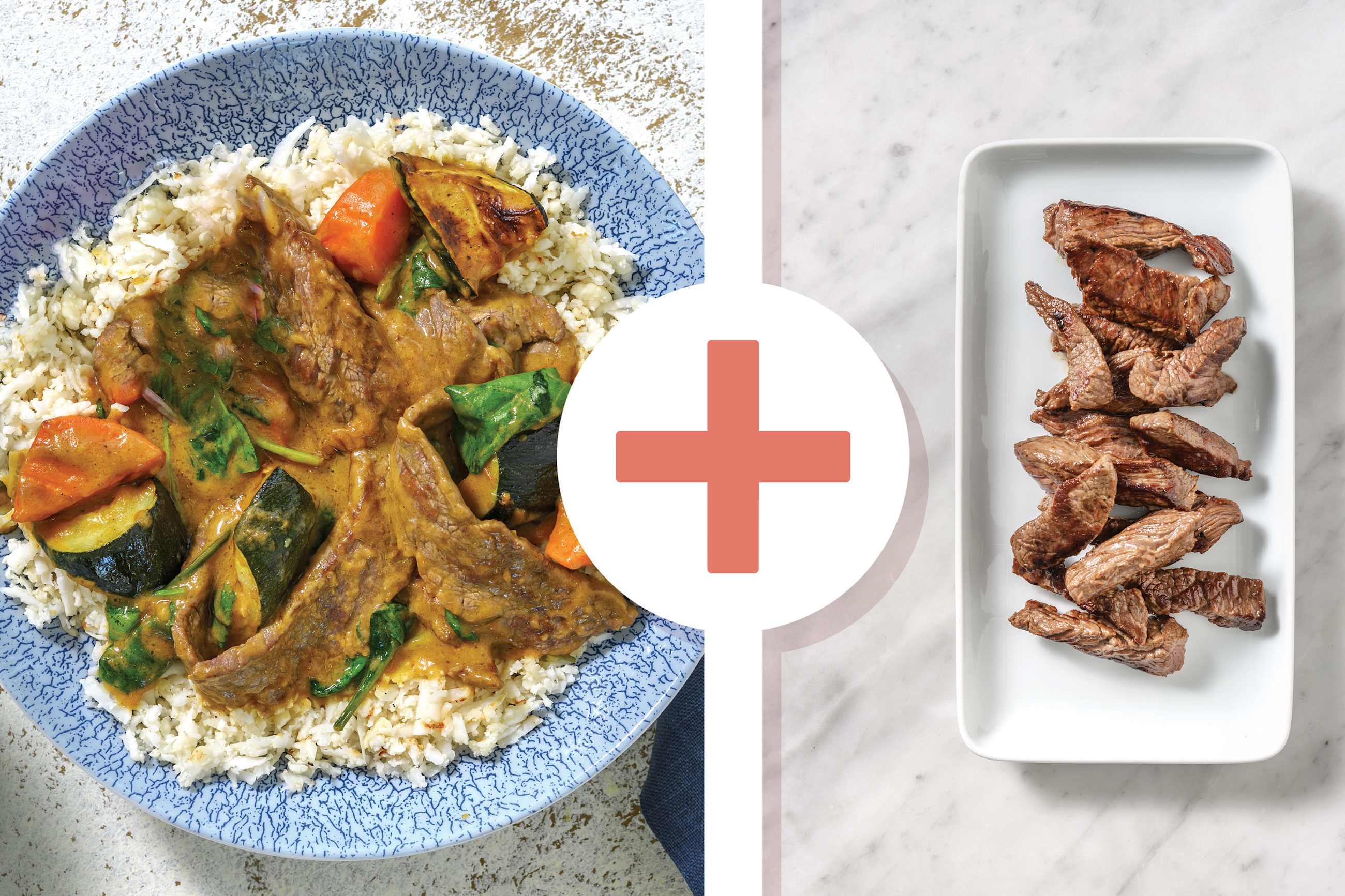 Katsu Double Beef & Veggie Curry Recipe | HelloFresh