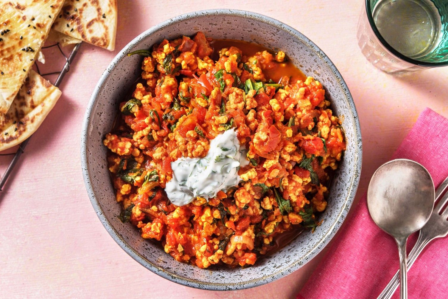 Turkey, Pea and Spinach Keema Recipe | HelloFresh