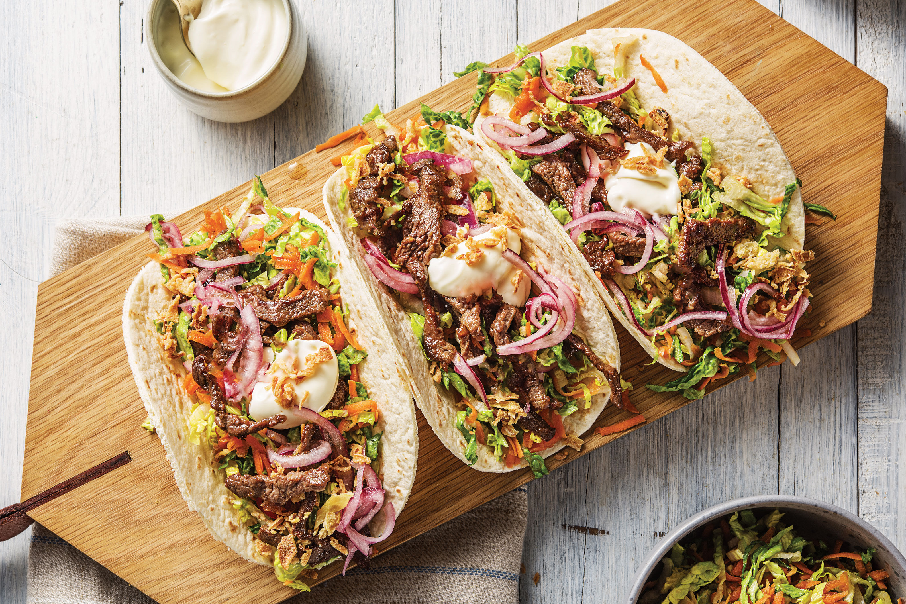 Honey-Soy Beef Tacos Recipe | HelloFresh