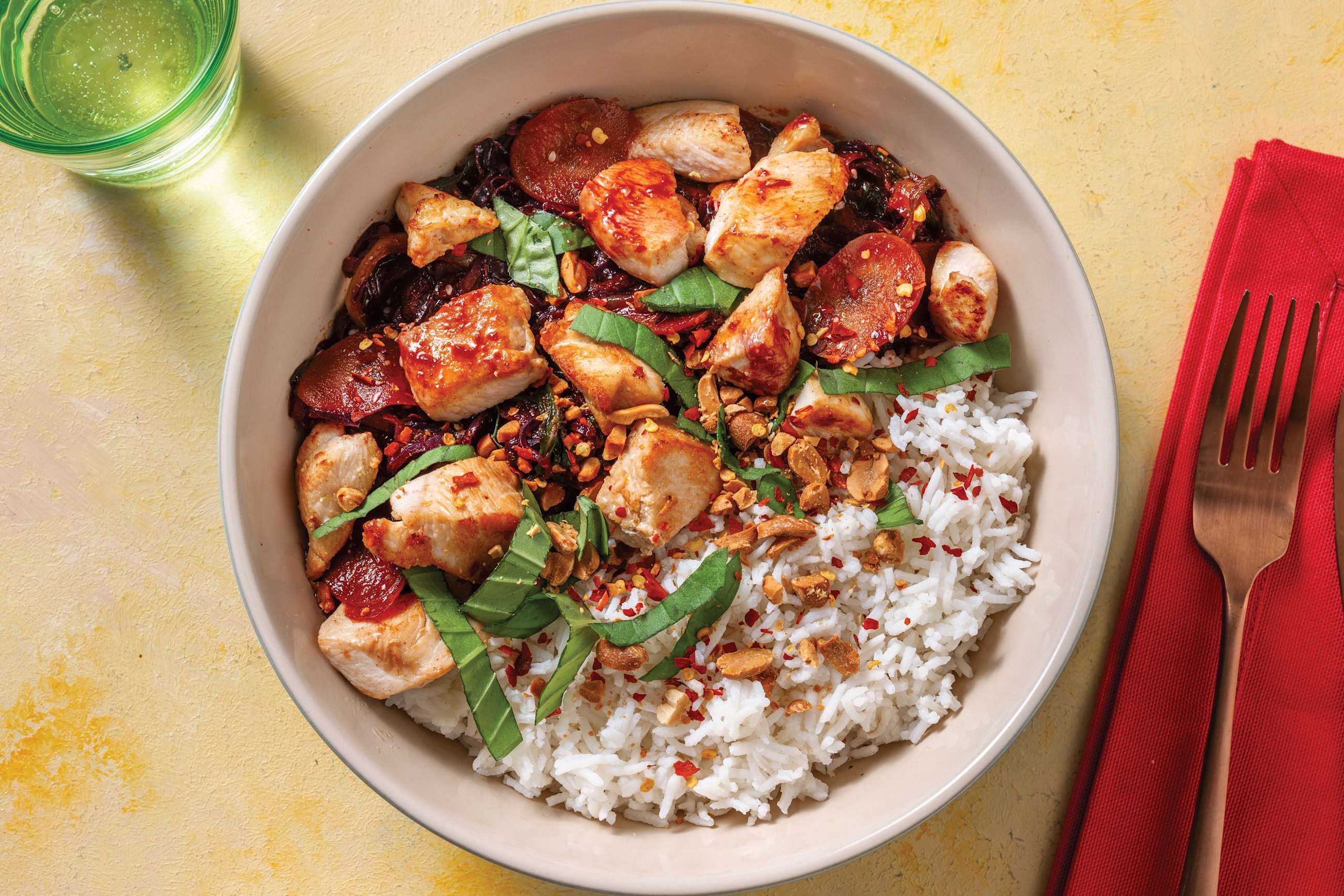 Korean Ssamjang Chicken Bowl Recipe | HelloFresh