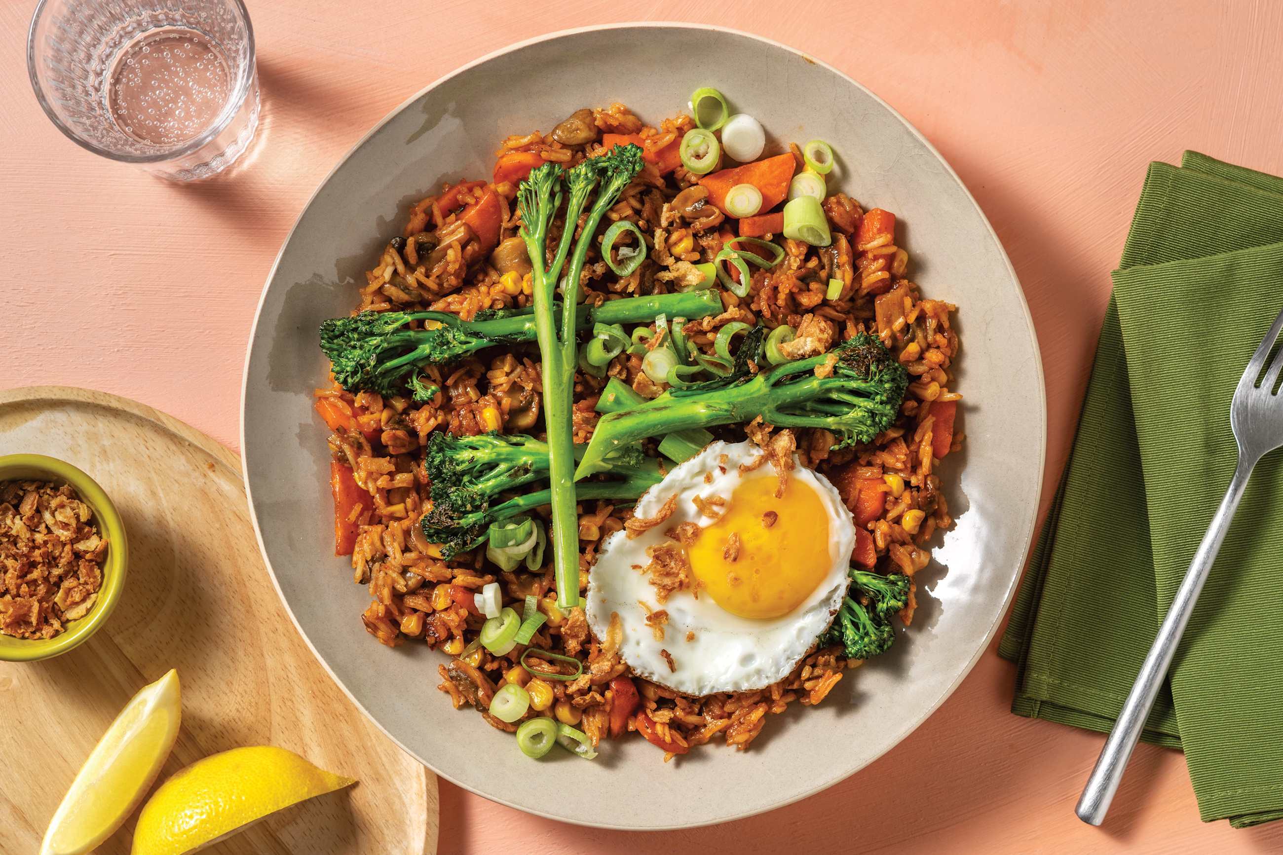 Korean Ssamjang Veggie Fried Rice Recipe | HelloFresh