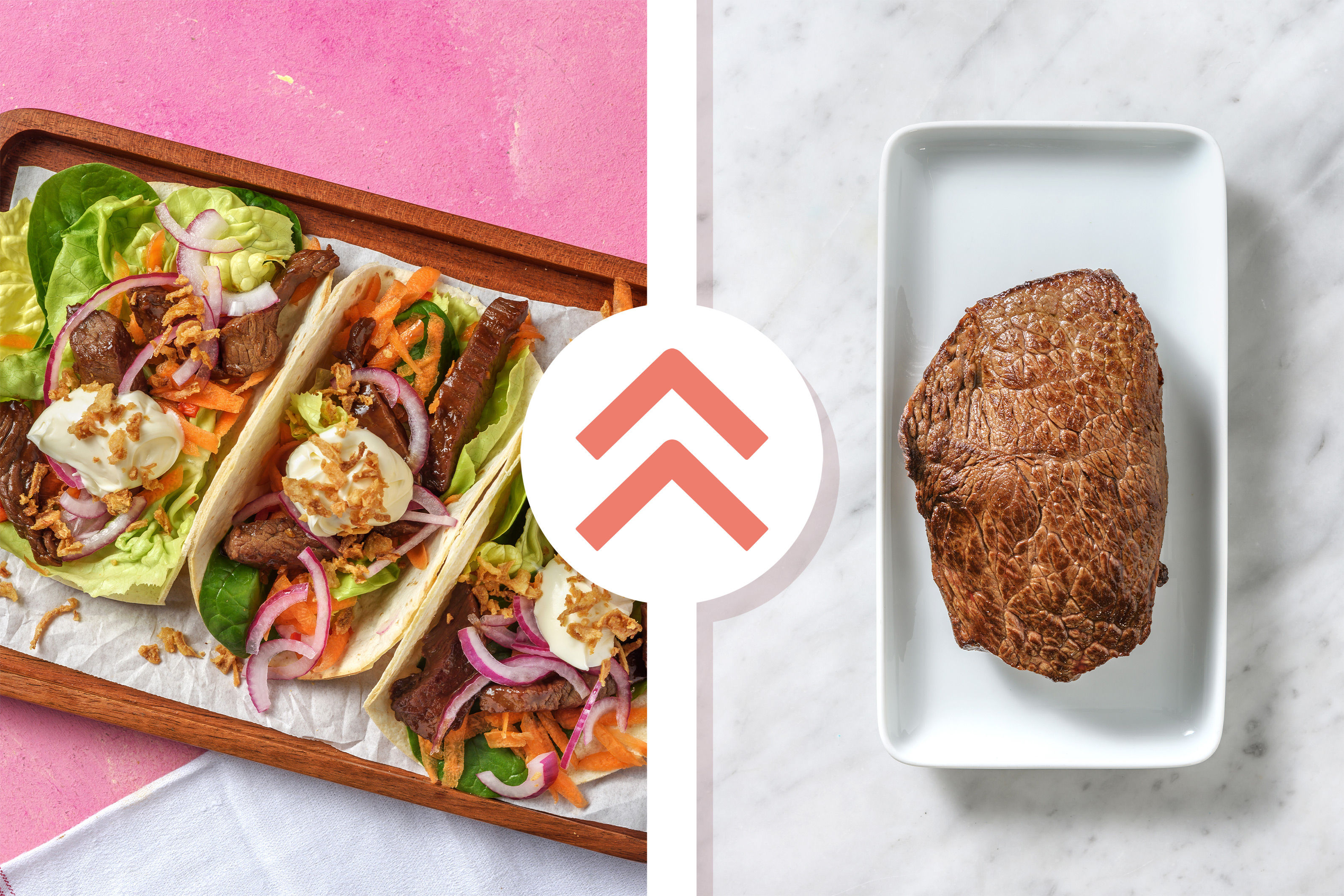 Quick Korean-Style Beef Rump Tacos Recipe | HelloFresh