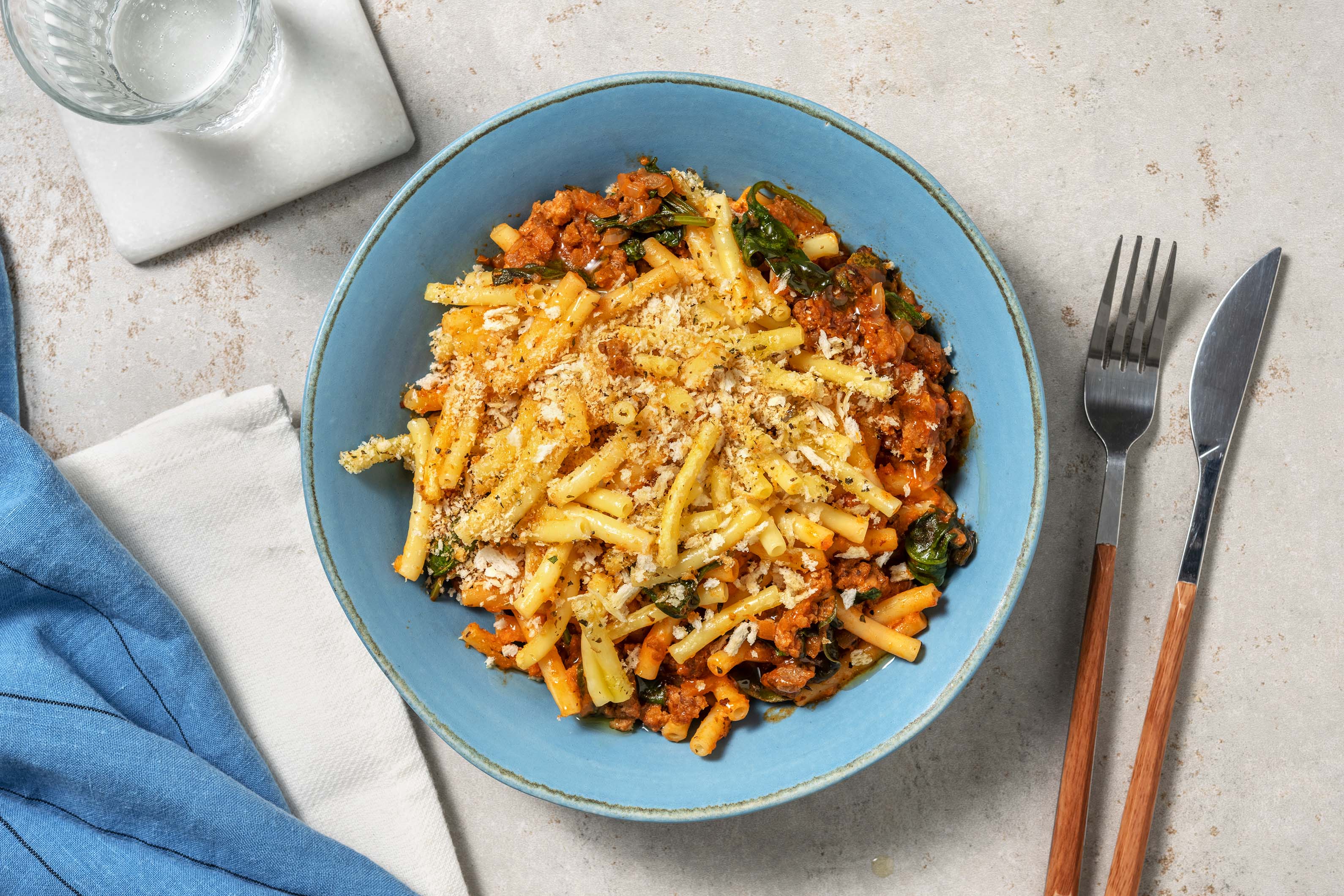 Lamb Pastitsio Style Pasta Recipe | HelloFresh