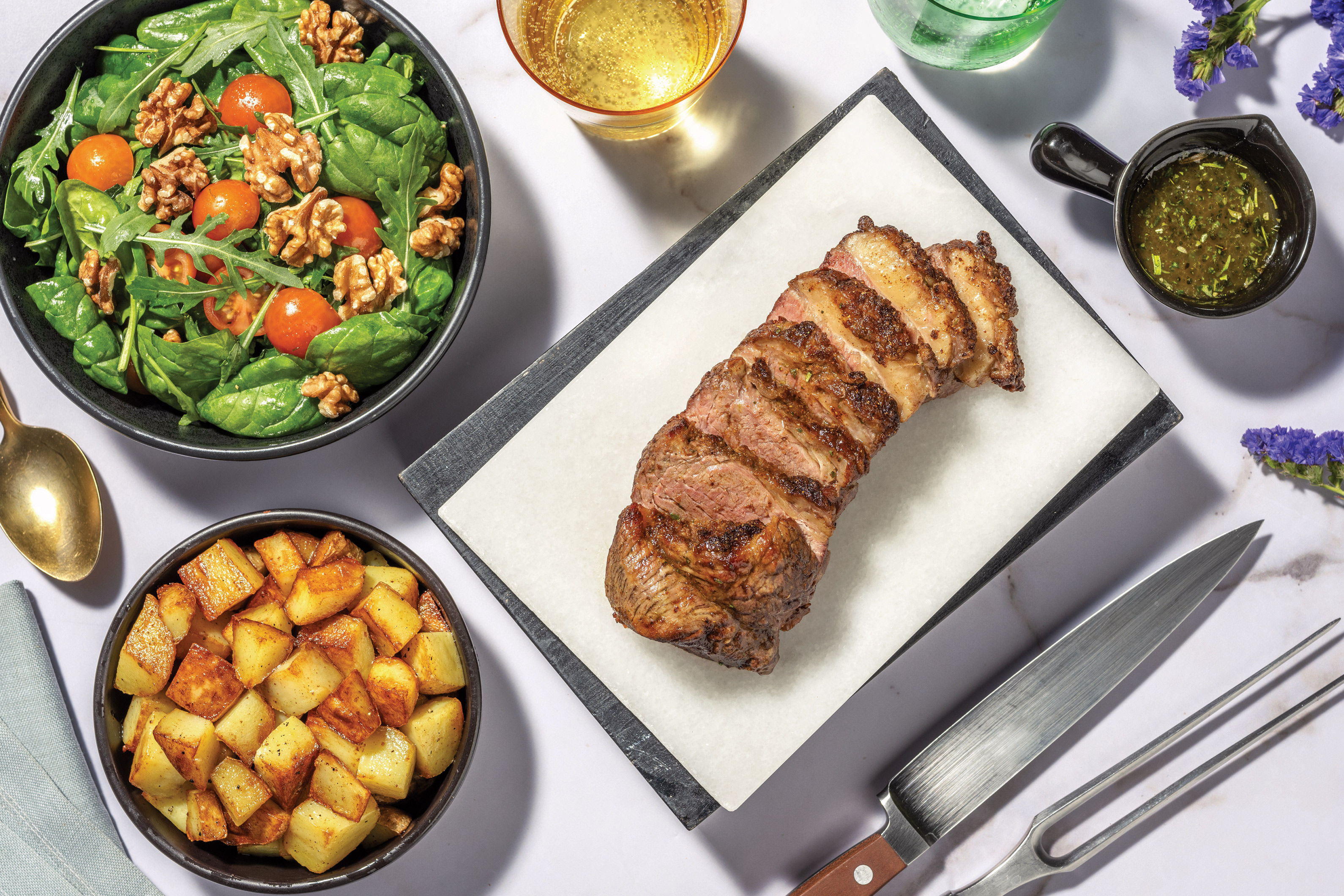 Lamb Roast & Mint Sauce Recipe | HelloFresh