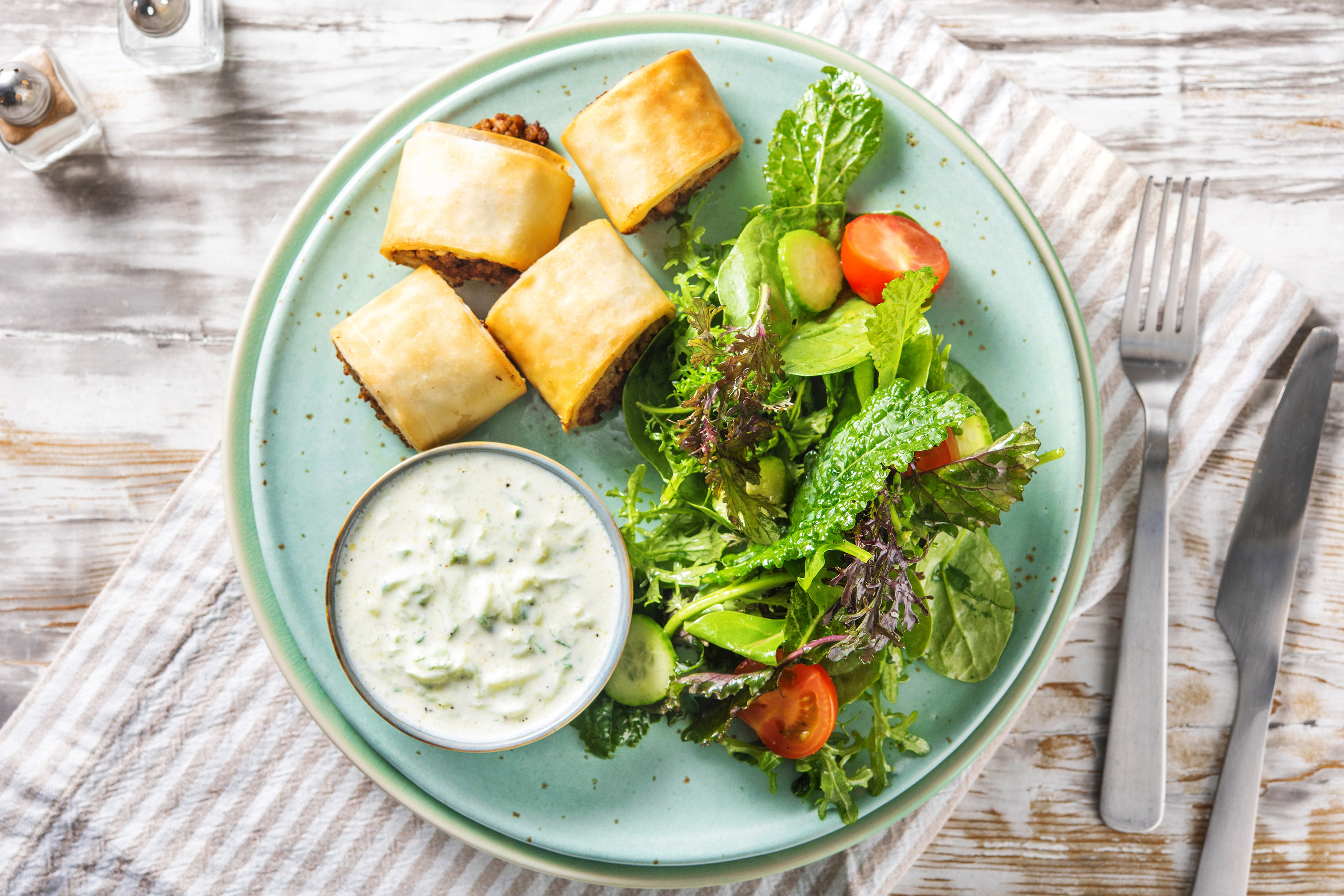 Lamb Stuffed Phyllo Recipe | HelloFresh