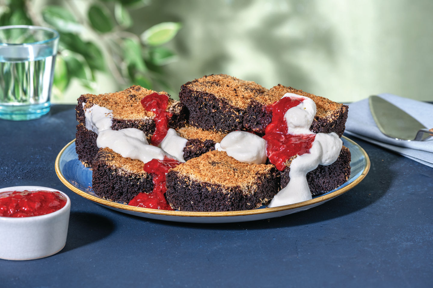 Lamington-Style Chocolate Brownie Recipe | HelloFresh