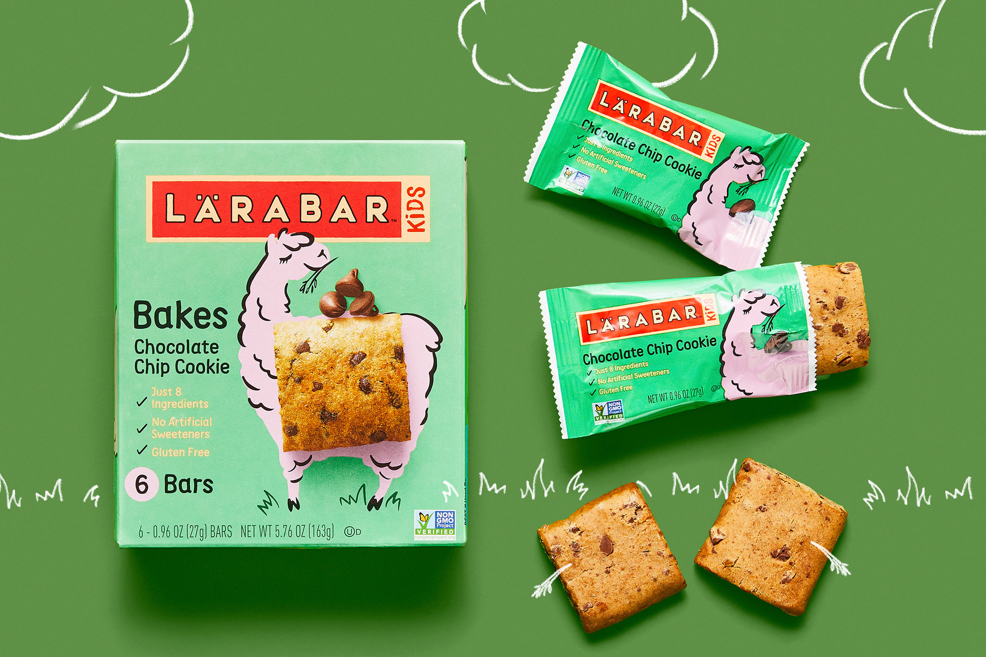 Larabar Kids Chocolate Chip Cookie Bakes Recipe | HelloFresh
