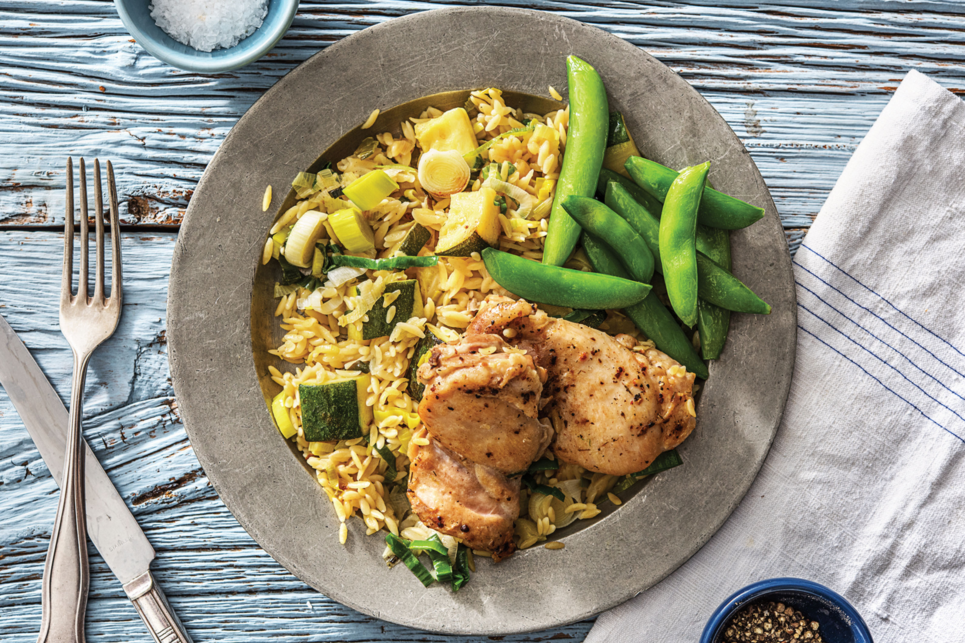 Lemon Chicken with Risoni Recipe | HelloFresh