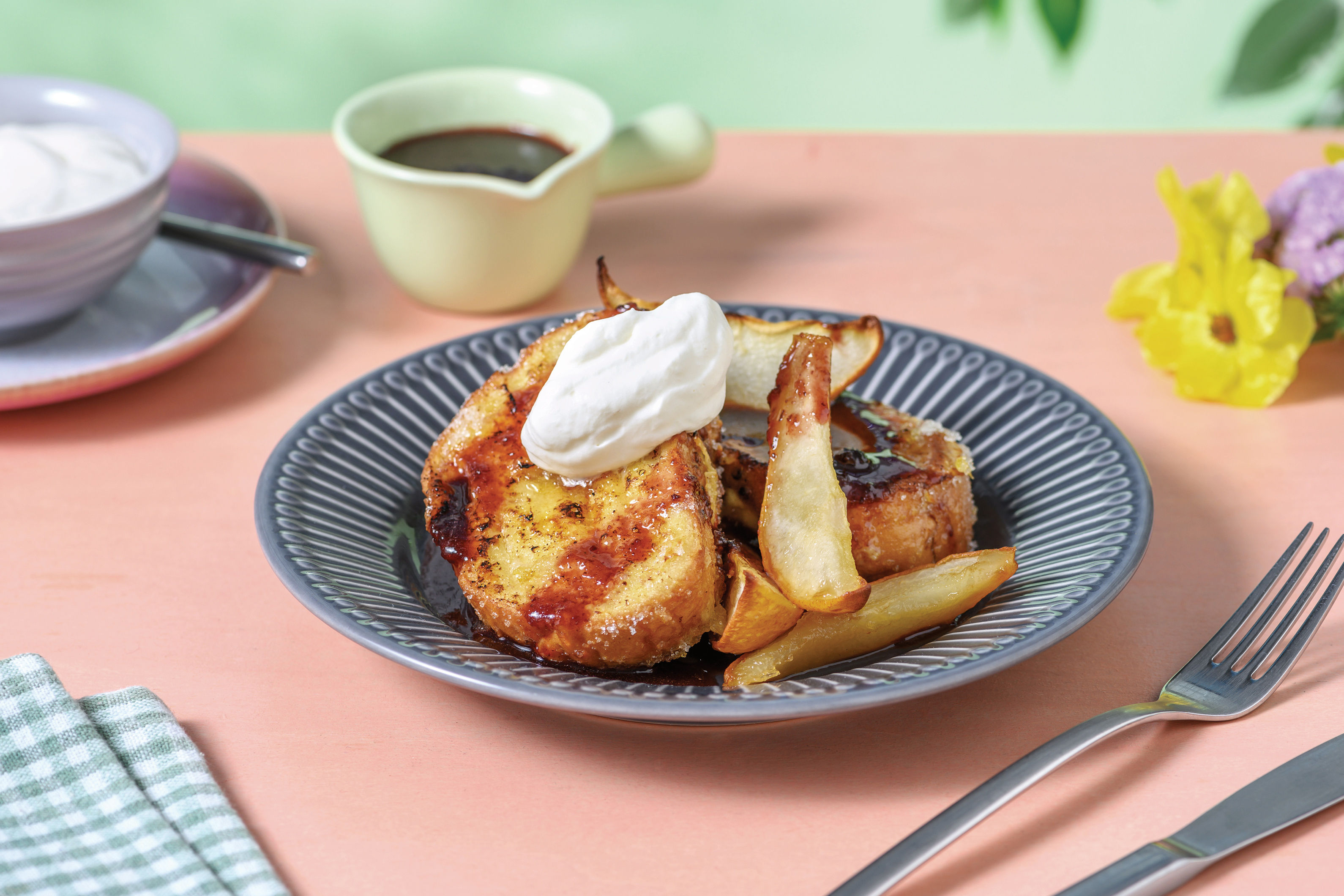 Lemon Sugar Brioche French Toast Recipe | HelloFresh