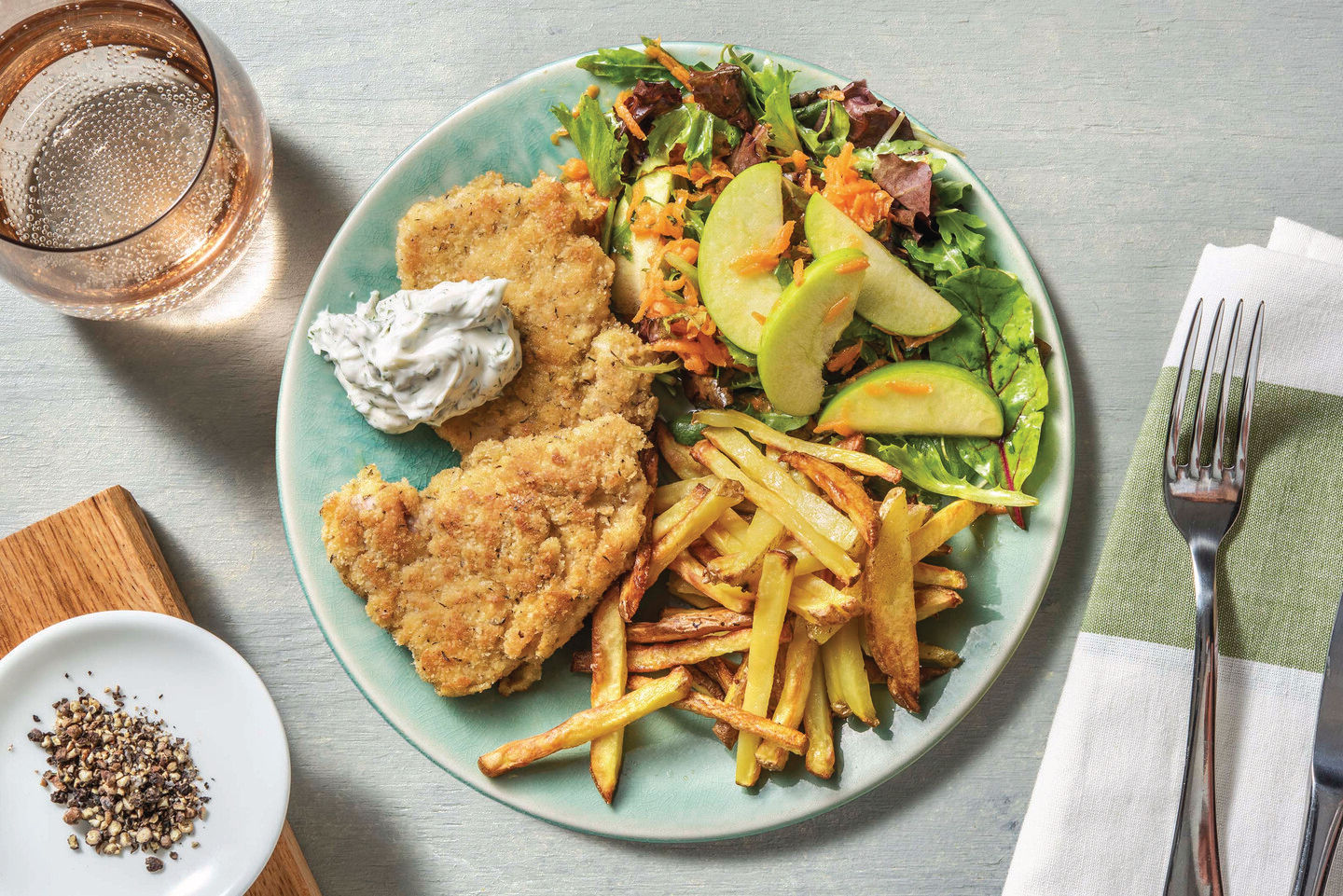 Lemon Thyme Pork Schnitzels Recipe | HelloFresh