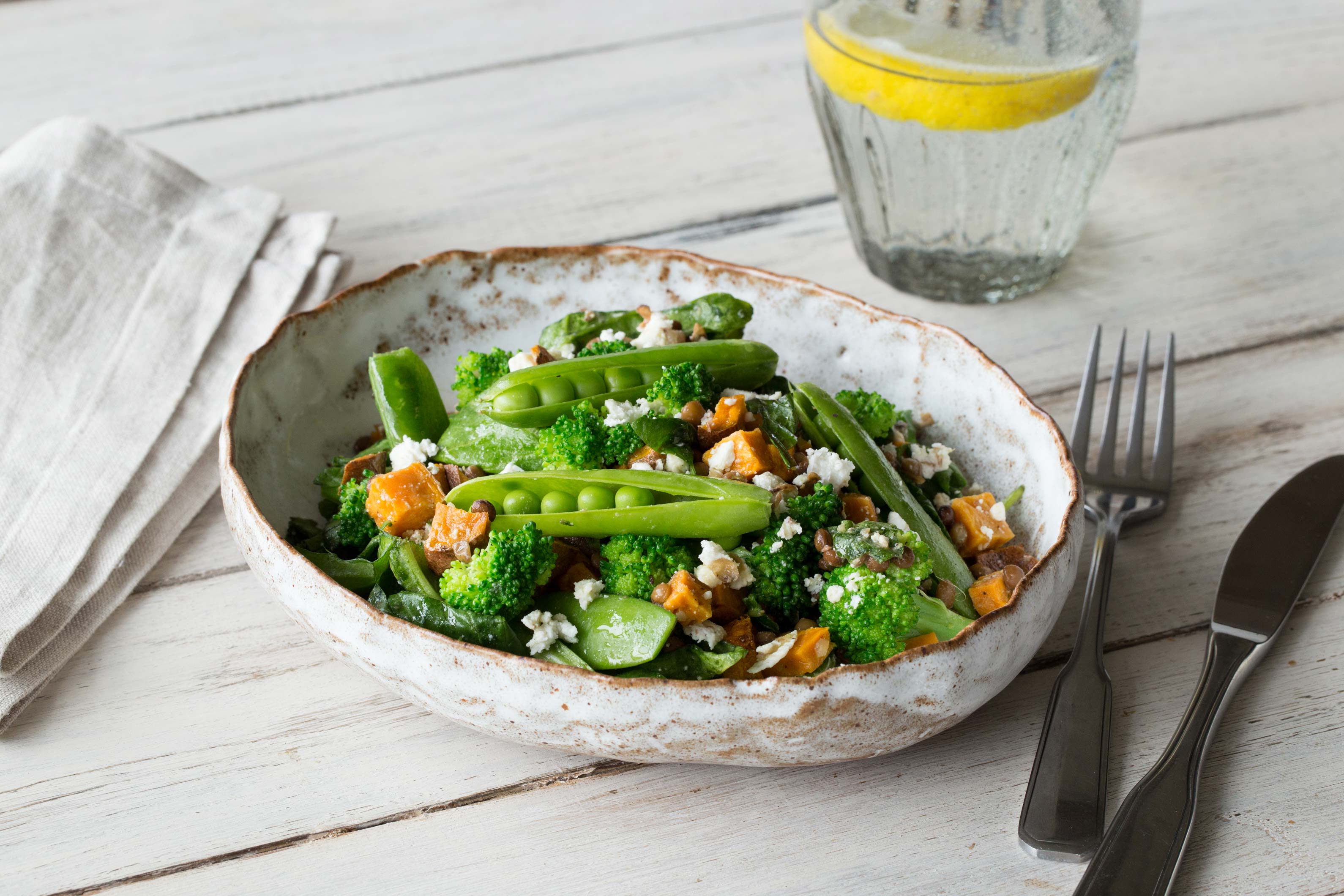 Lentil, Mint & Fetta Salad Recipe | HelloFresh