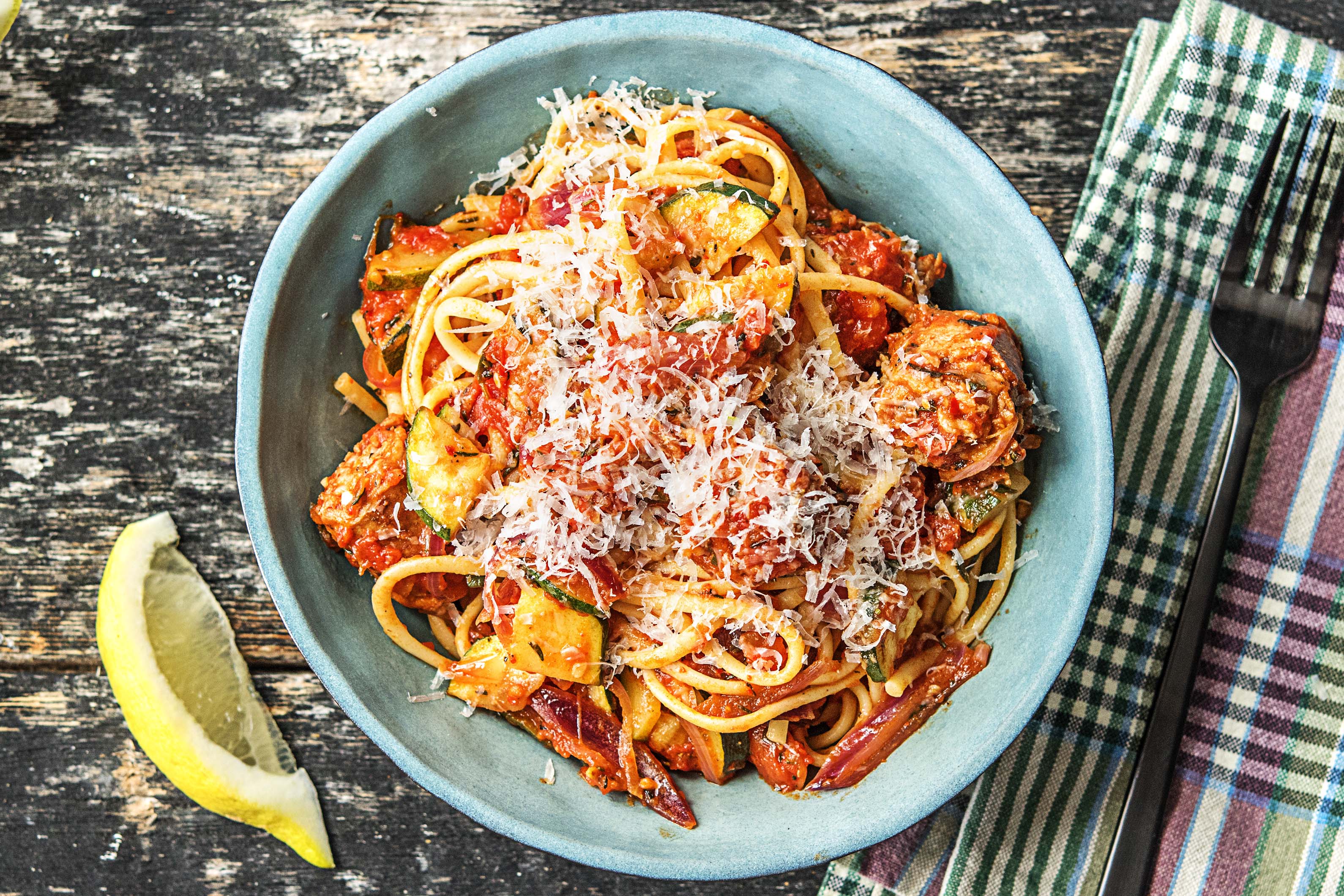 Linguine and Zucchini Recipe | HelloFresh