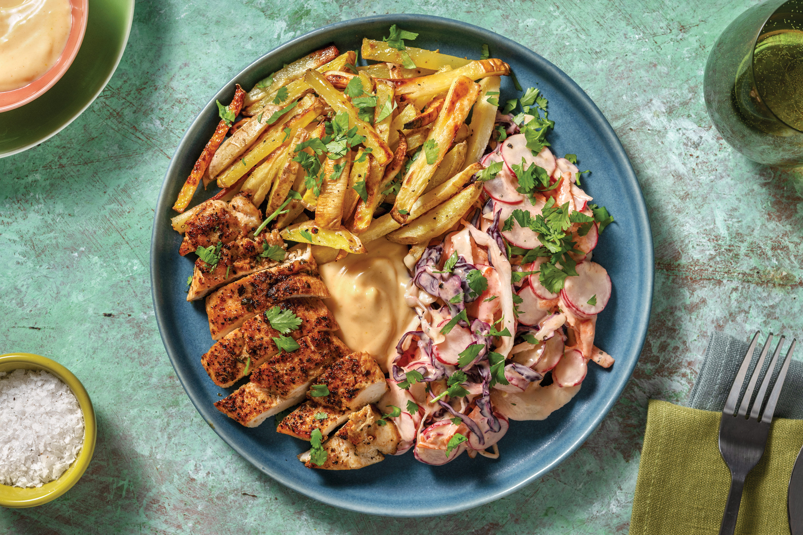 Caribbean Chicken & Mango Mayo Recipe | HelloFresh