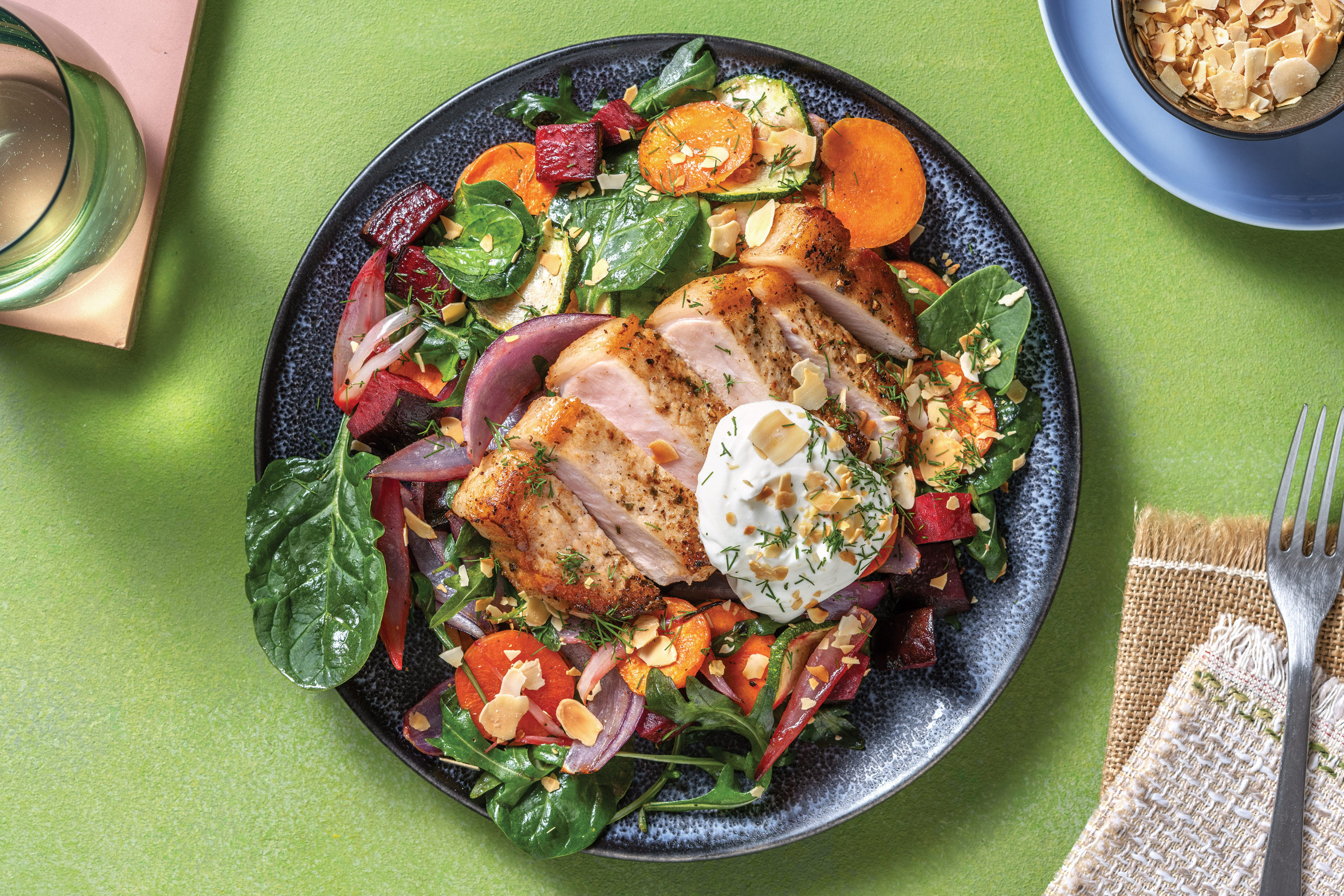 Spiced Pork Loin & Roast Veggie Toss Recipe | HelloFresh