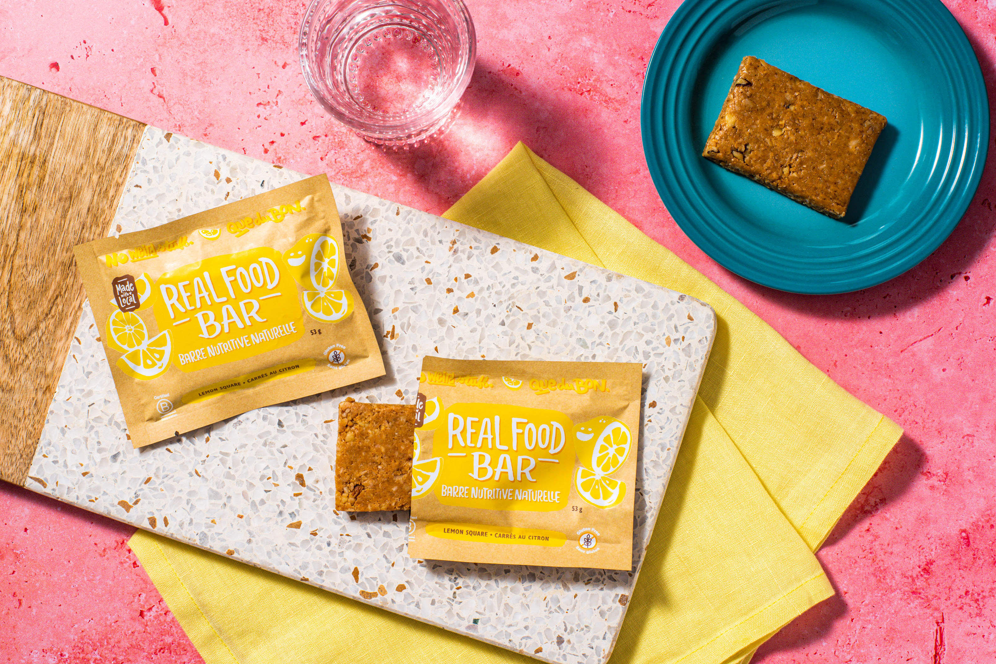 Made with Local Real Food Bar - Lemon Square Recipe | HelloFresh