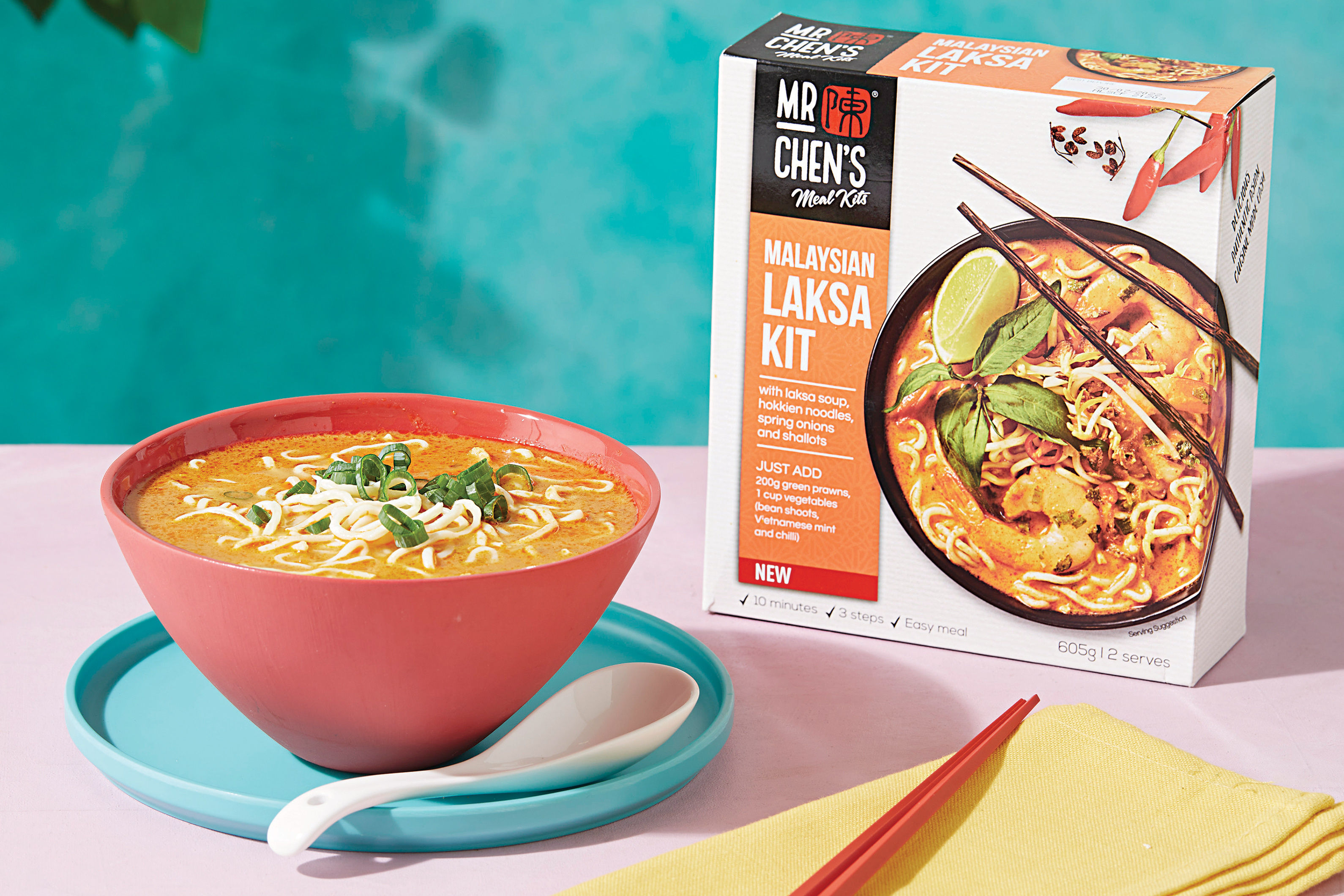 [HFM] Mr. Chen's - Malaysian Curry Laksa Kit Recipe | HelloFresh