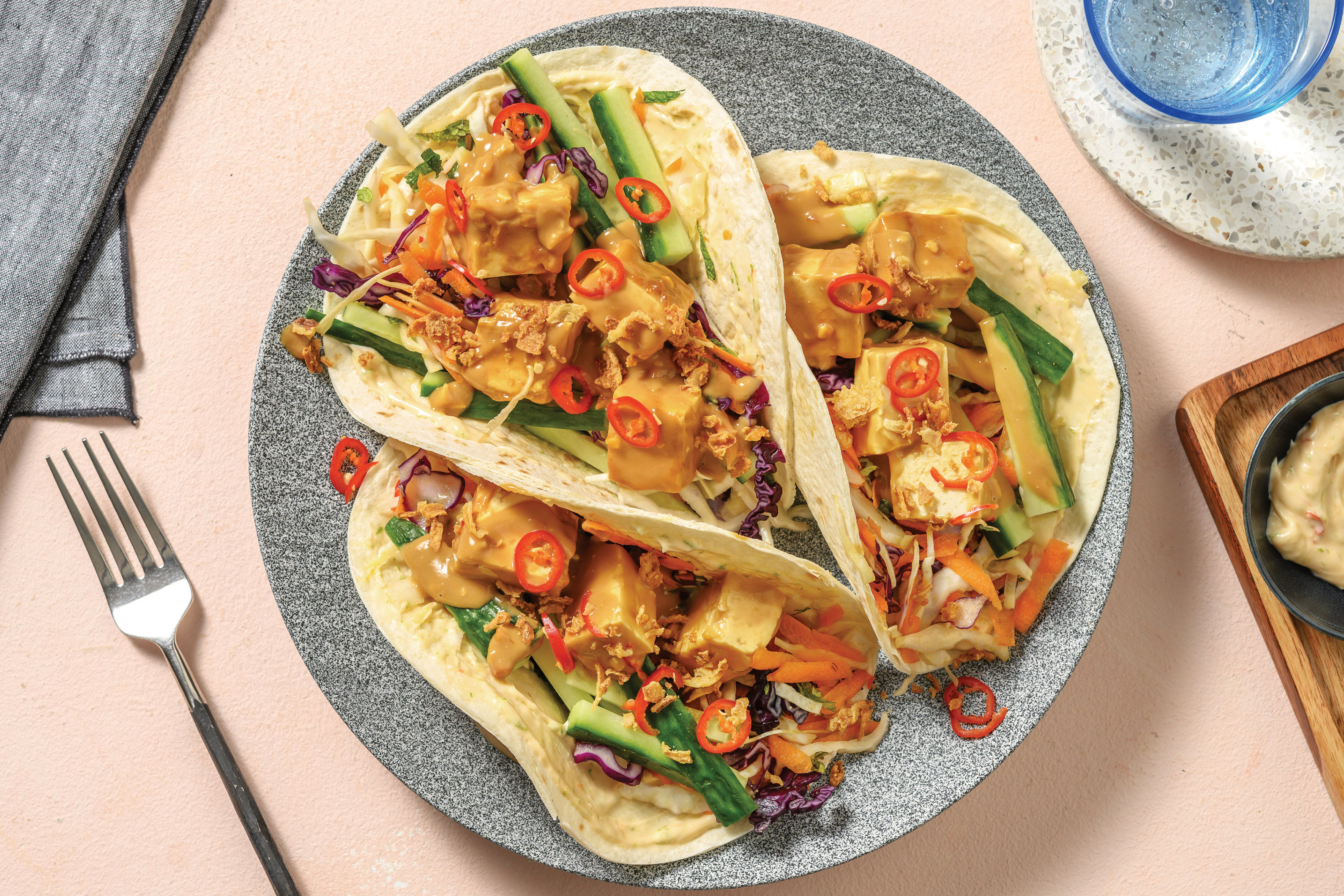 Satay Tofu Tacos Recipe | HelloFresh
