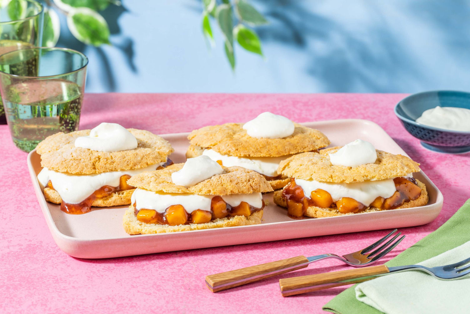 Mango Strawberry Shortcakes Recipe | HelloFresh