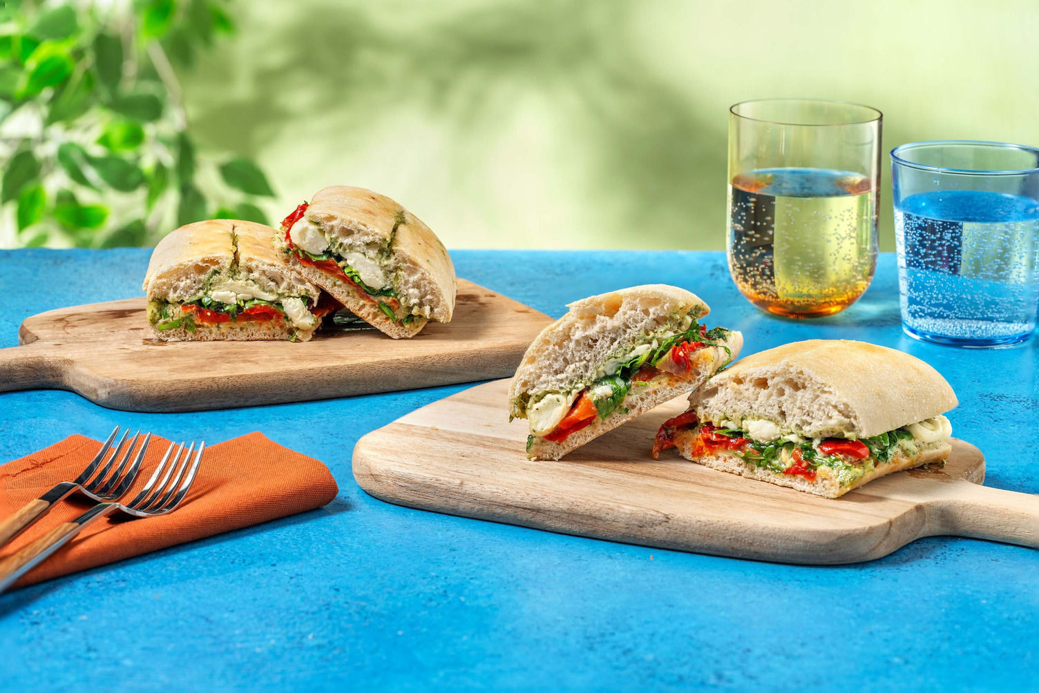 Mediterranean Bocconcini Paninis Recipe | HelloFresh