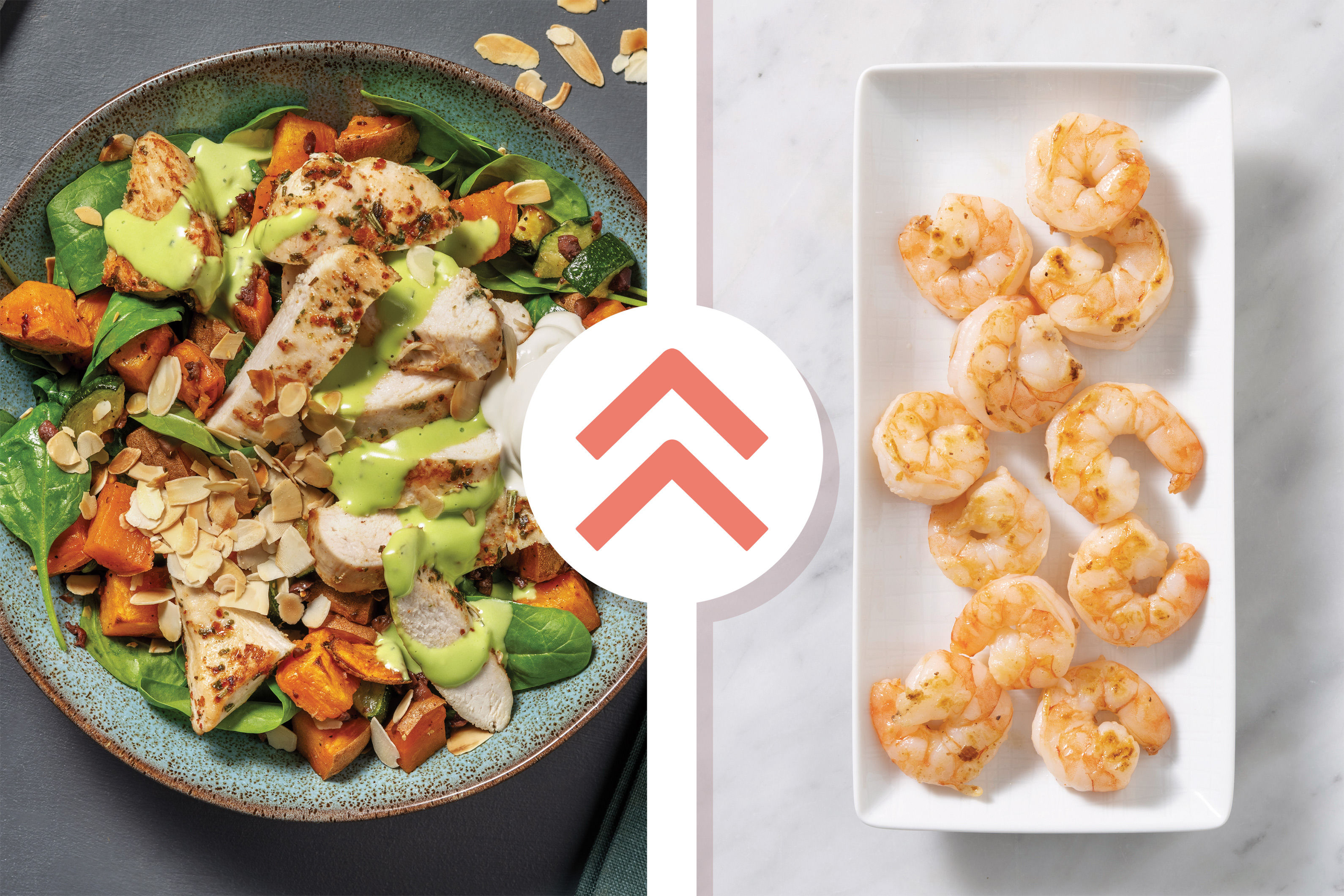Mediterranean Prawns & Roast Veggie Toss Recipe | HelloFresh