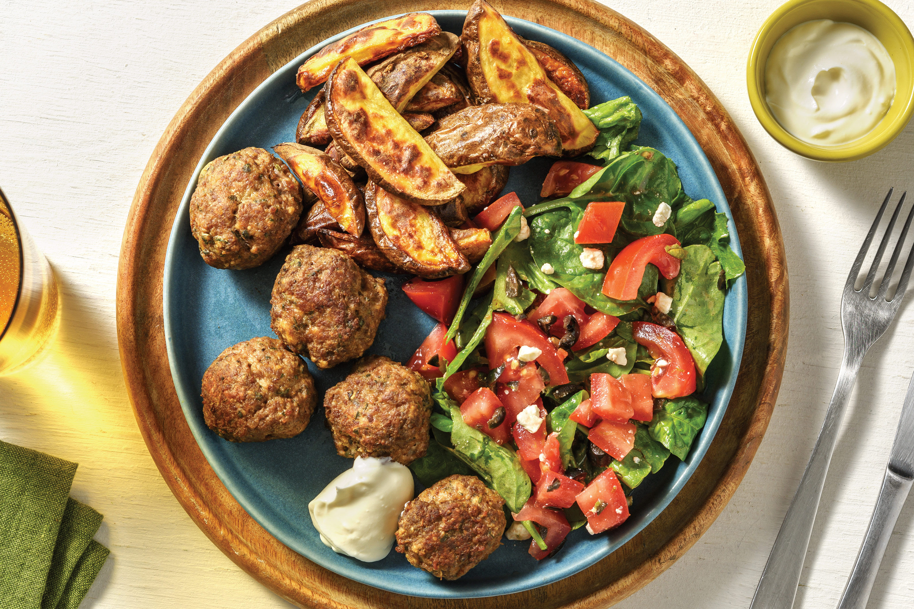 Mediterranean Meatballs & Kalamata Olives Recipe | HelloFresh