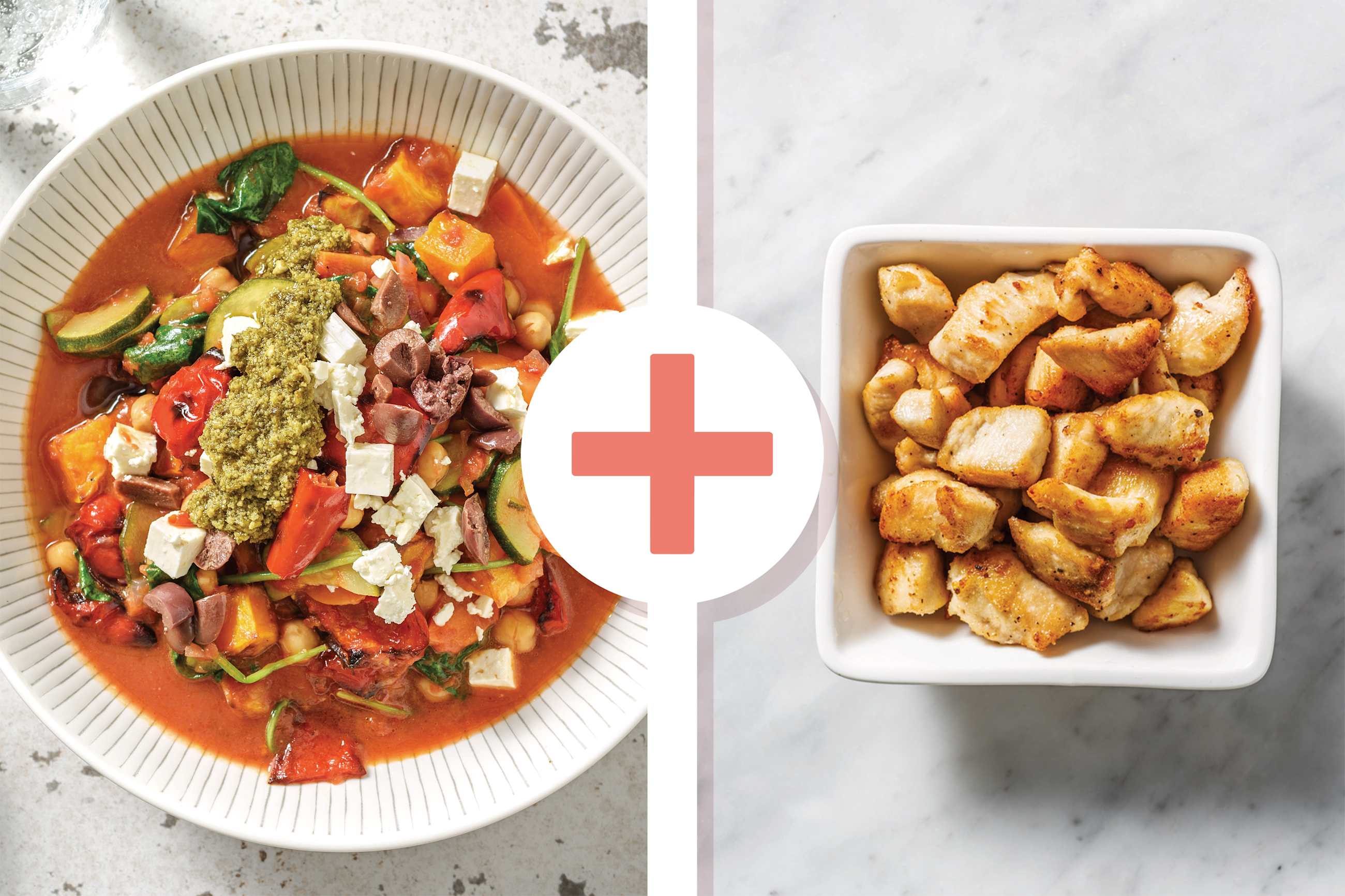 Mediterranean Chicken, Vegetable & Chickpea Stew Recipe | HelloFresh